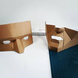 Cardboard Mask - Instructables