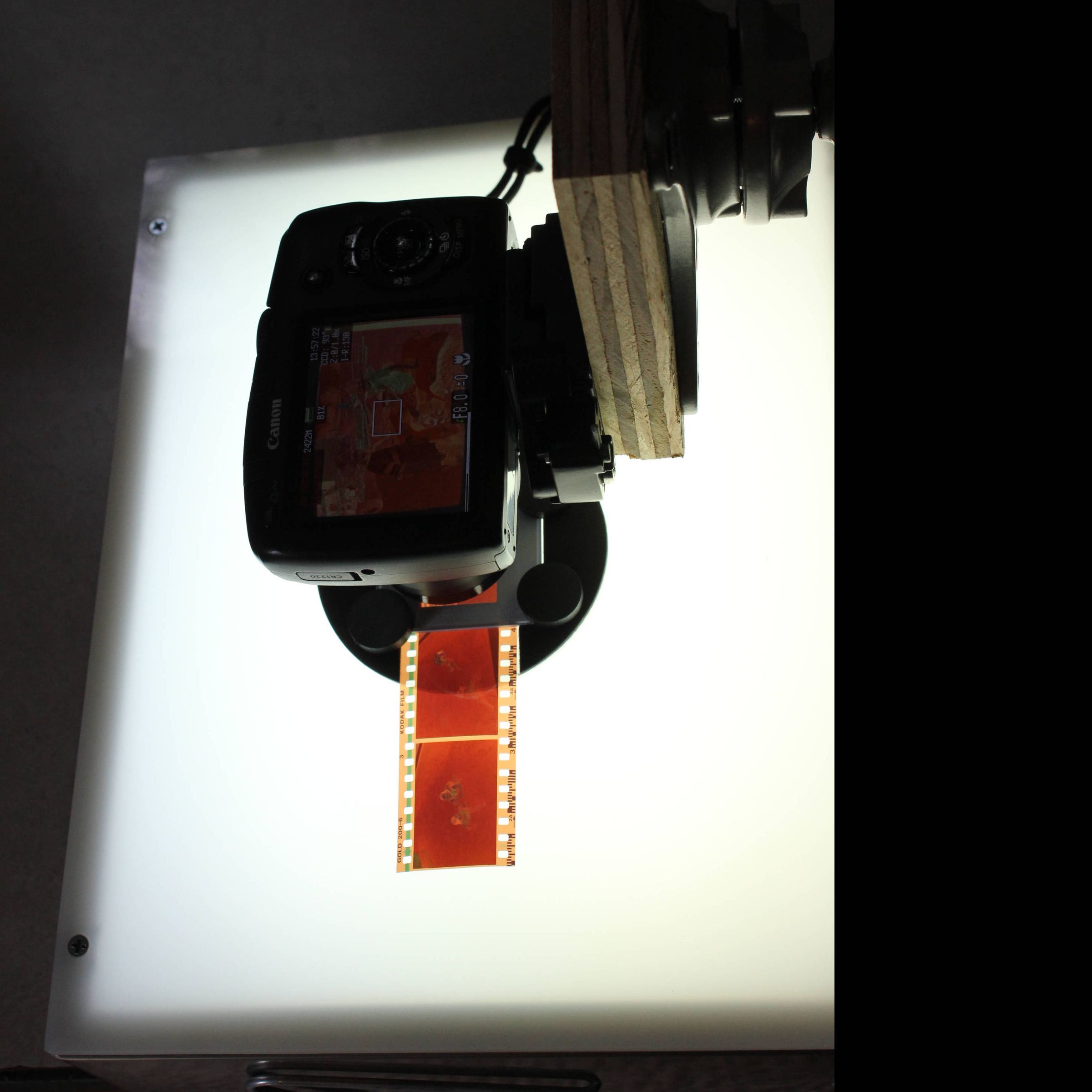 How to Convert Film Negatives With a Digital Camera/Smartphone : 6 ...