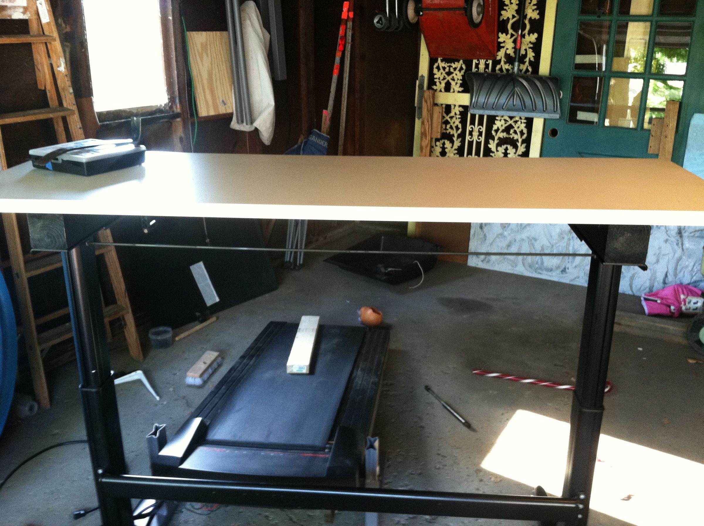 Standing and Treadmill Desk DIY : 5 Steps (with Pictures) - Instructables