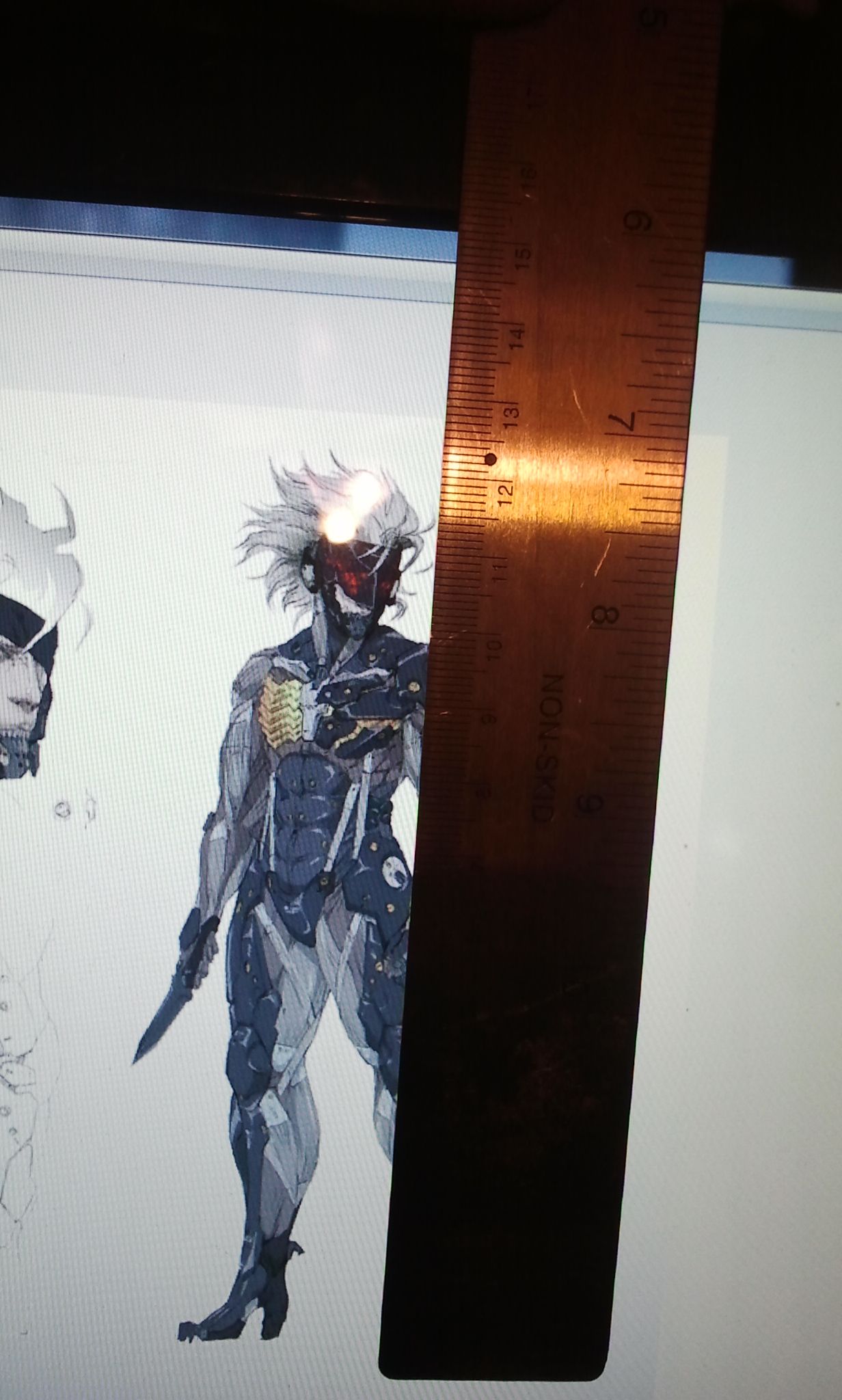 Raiden (Cyborg Ninja) W/ Motorized Face Shield From Metal Gear : 9 ...