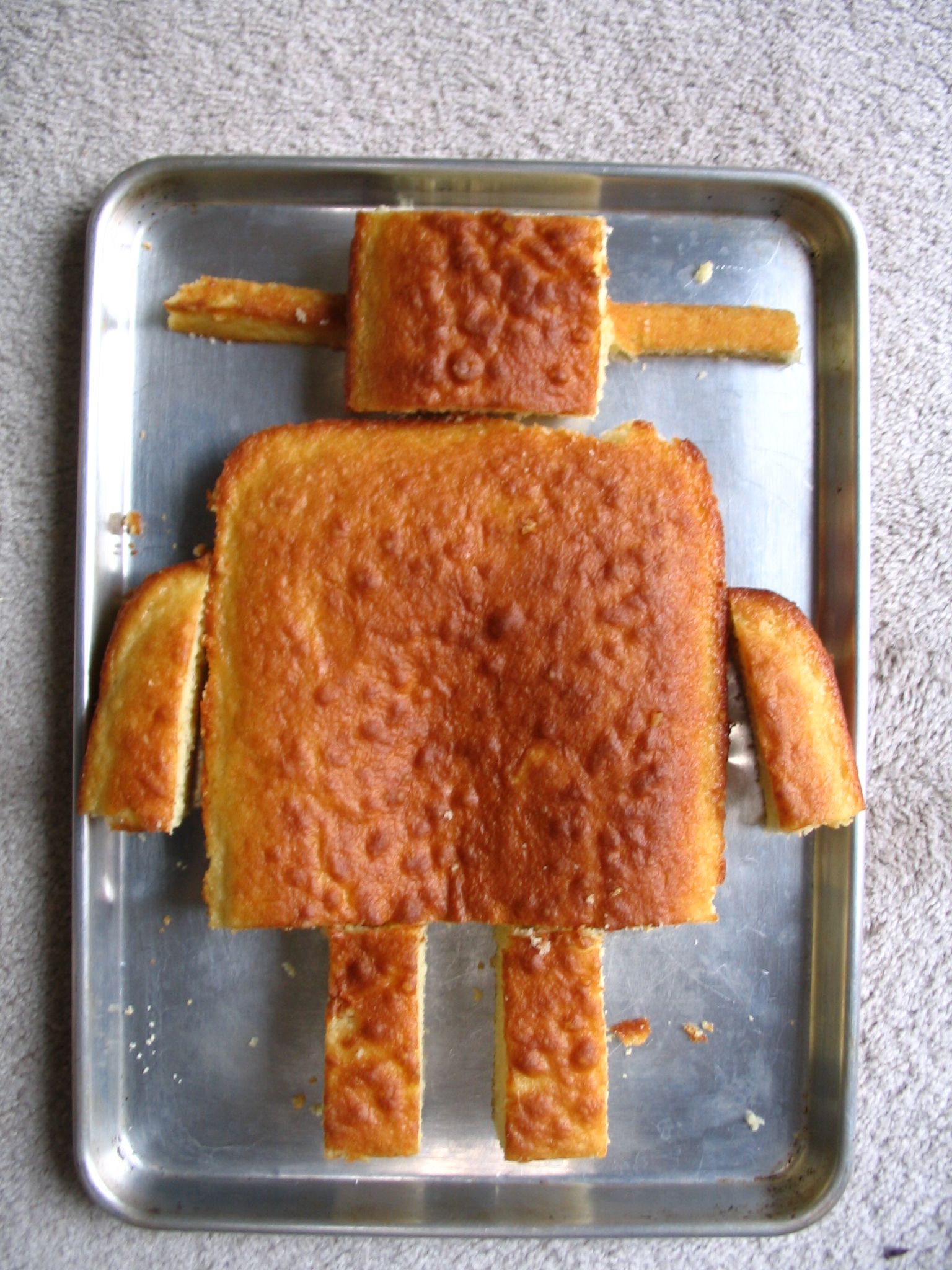 Instrucable Robot Cake : 4 Steps (with Pictures) - Instructables