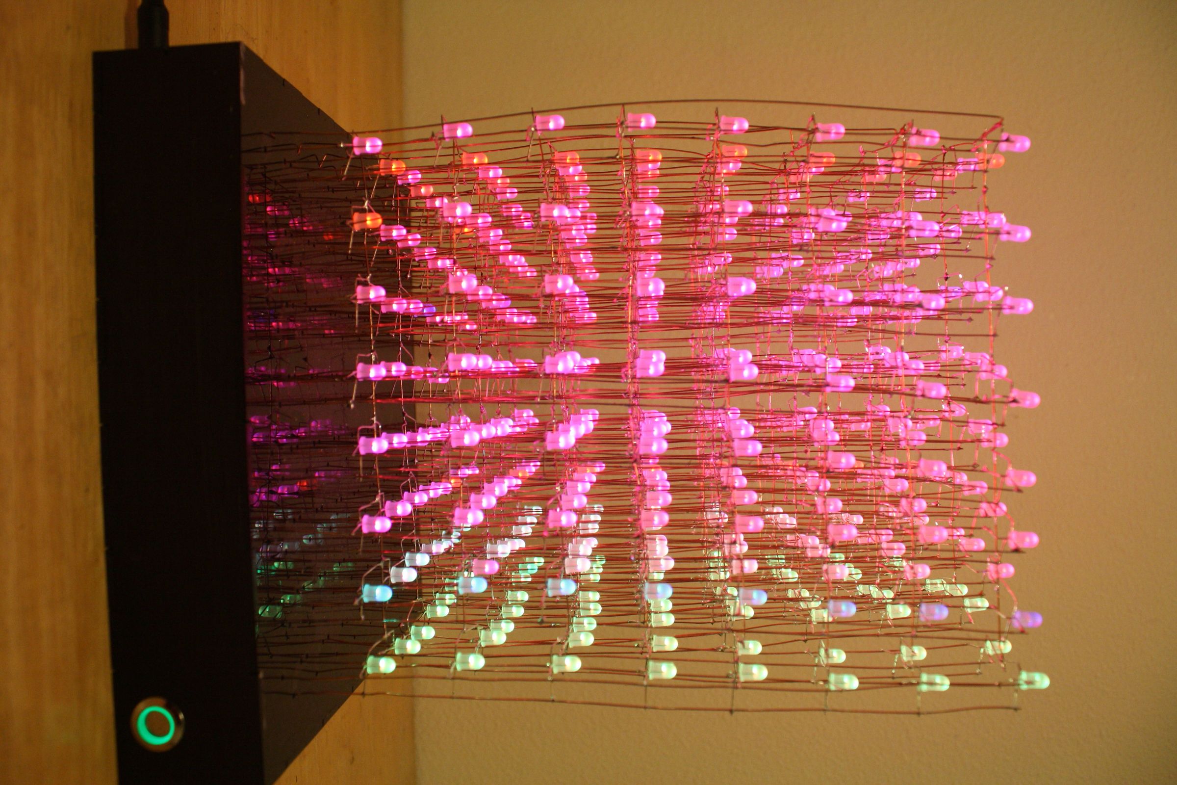 RGB 8x8x8 LED Cube : 9 Steps (with Pictures) - Instructables