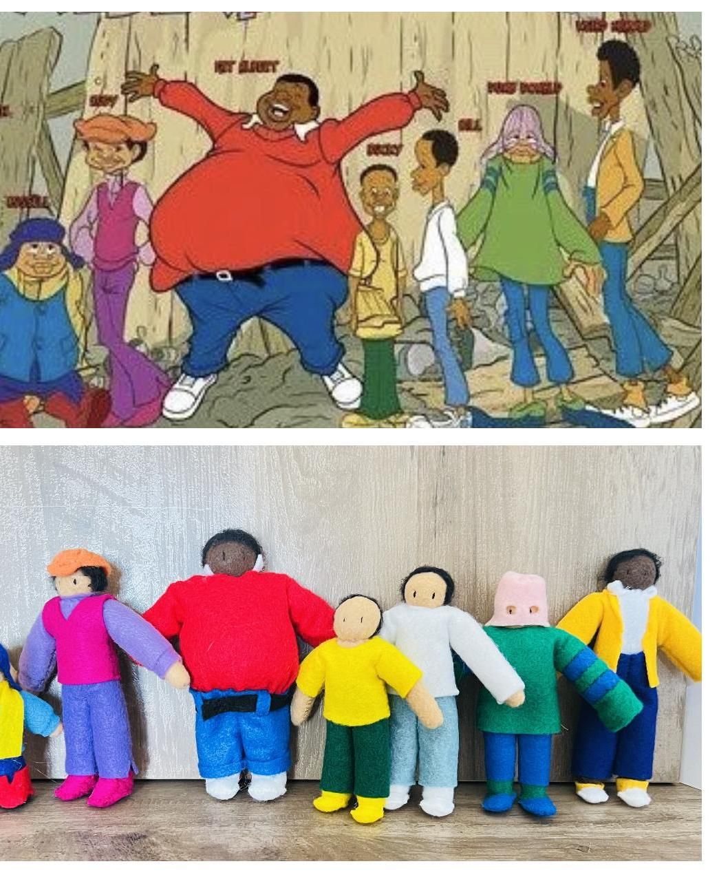 Sewing the Characters From Fat Albert : 17 Steps (with Pictures ...