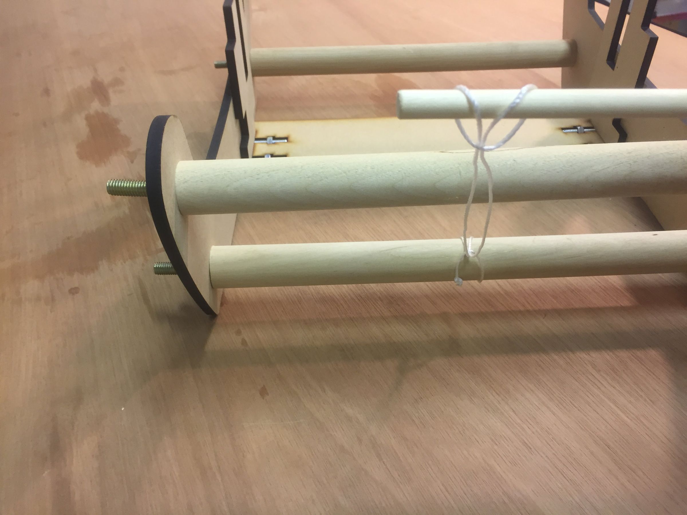 DIY Laser Cut Rigid Heddle Loom - Part 1: Building the Loom : 29 Steps ...