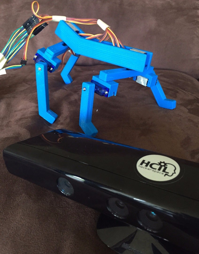 Kinect-Based Mimicry Robot : 4 Steps - Instructables
