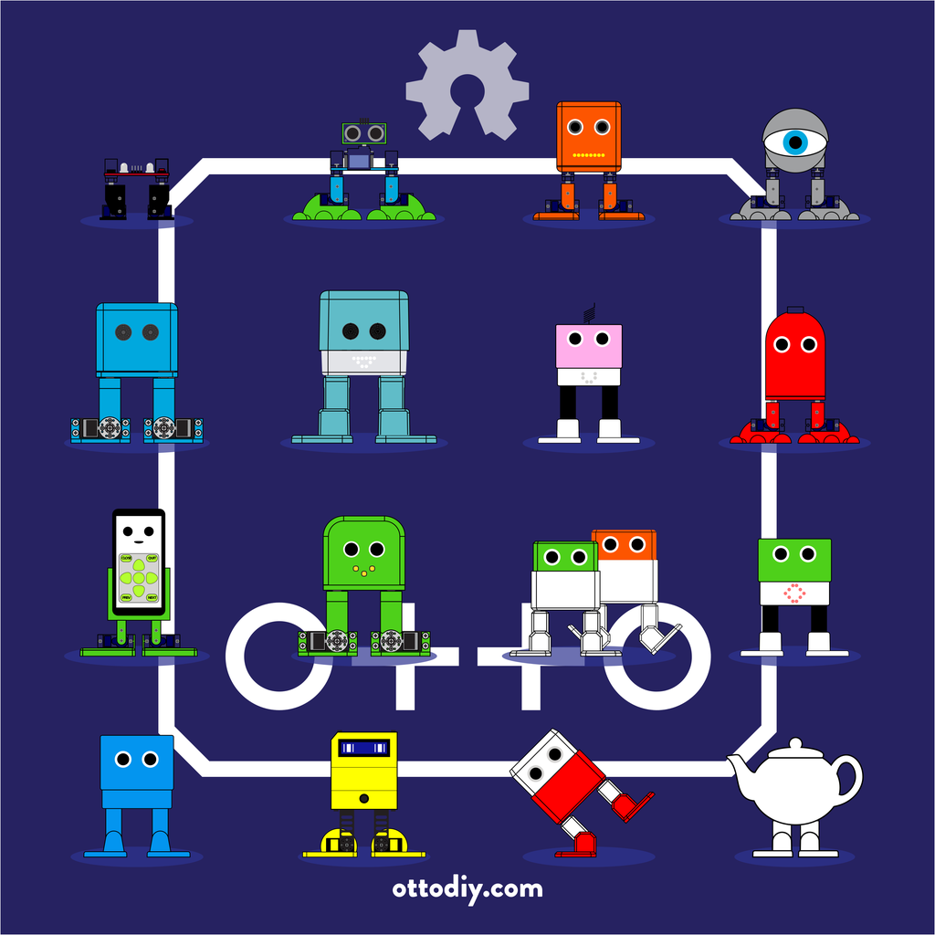 Otto Diy Build Your Own Robot In One Hour 9 Steps With Pictures Instructables