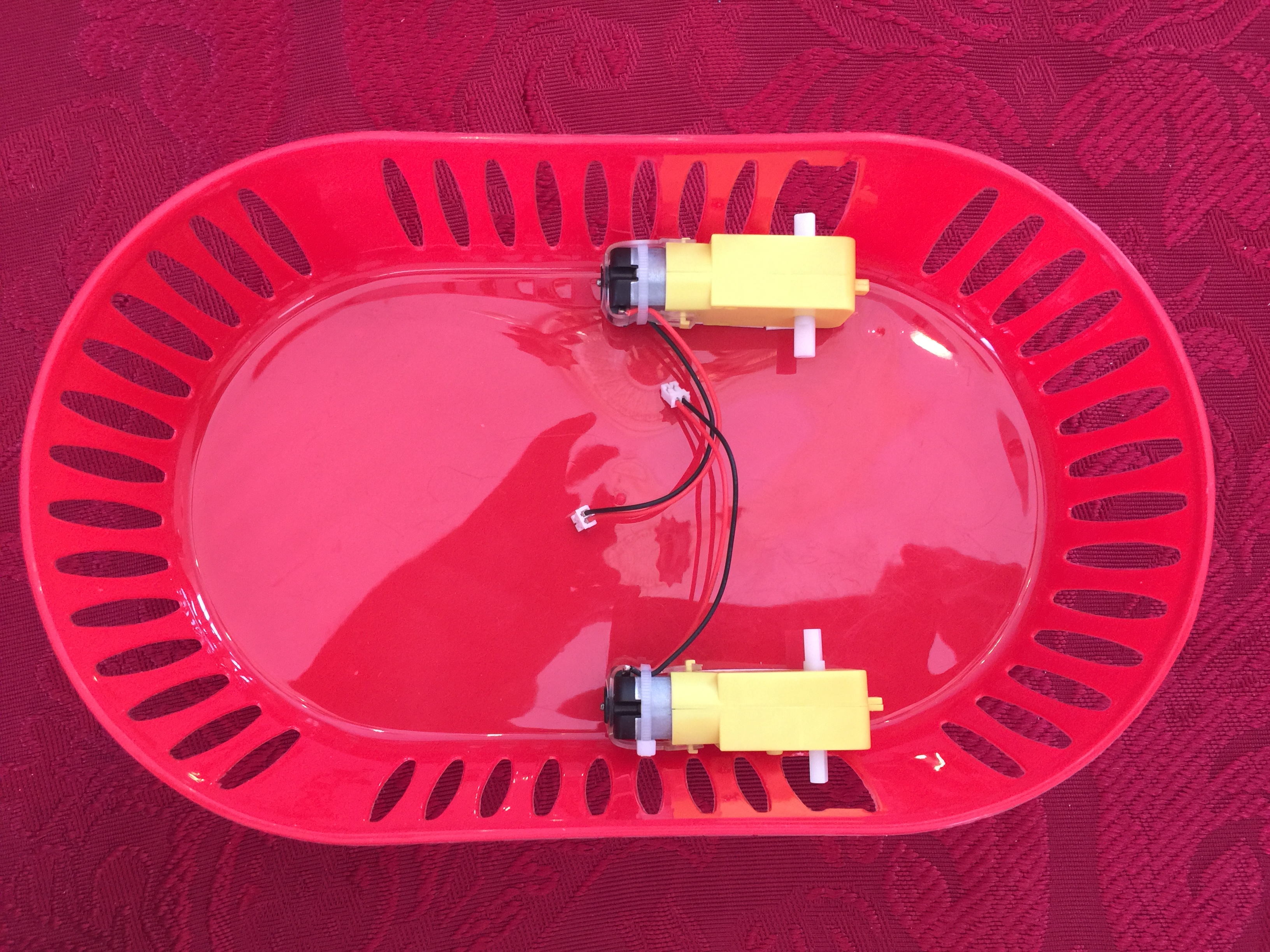 BasketBot - a Robot Car Made With a Plastic Basket : 12 Steps ...