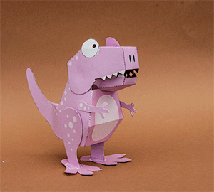 Poseable Paper T. Rex : 11 Steps (with Pictures) - Instructables