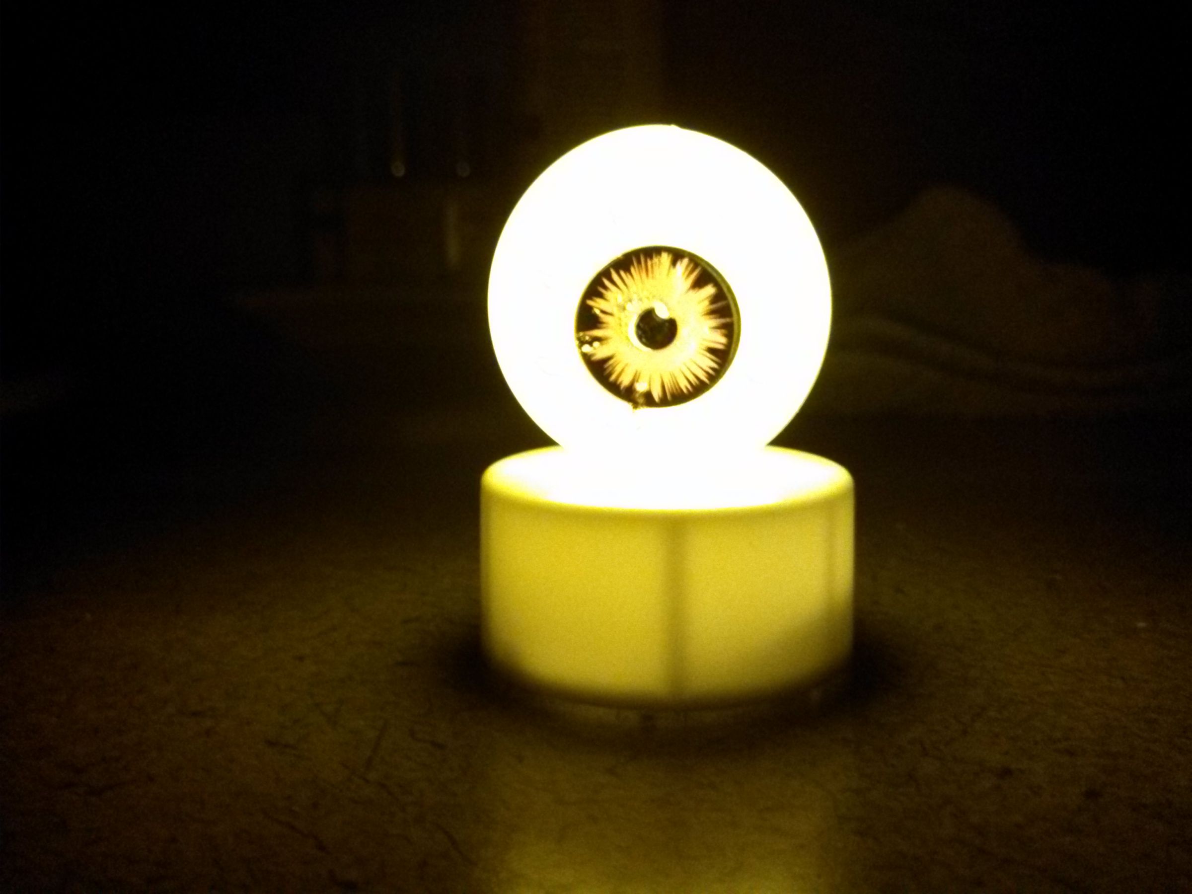 Dollar Store Glowing Eye : 5 Steps (with Pictures) - Instructables
