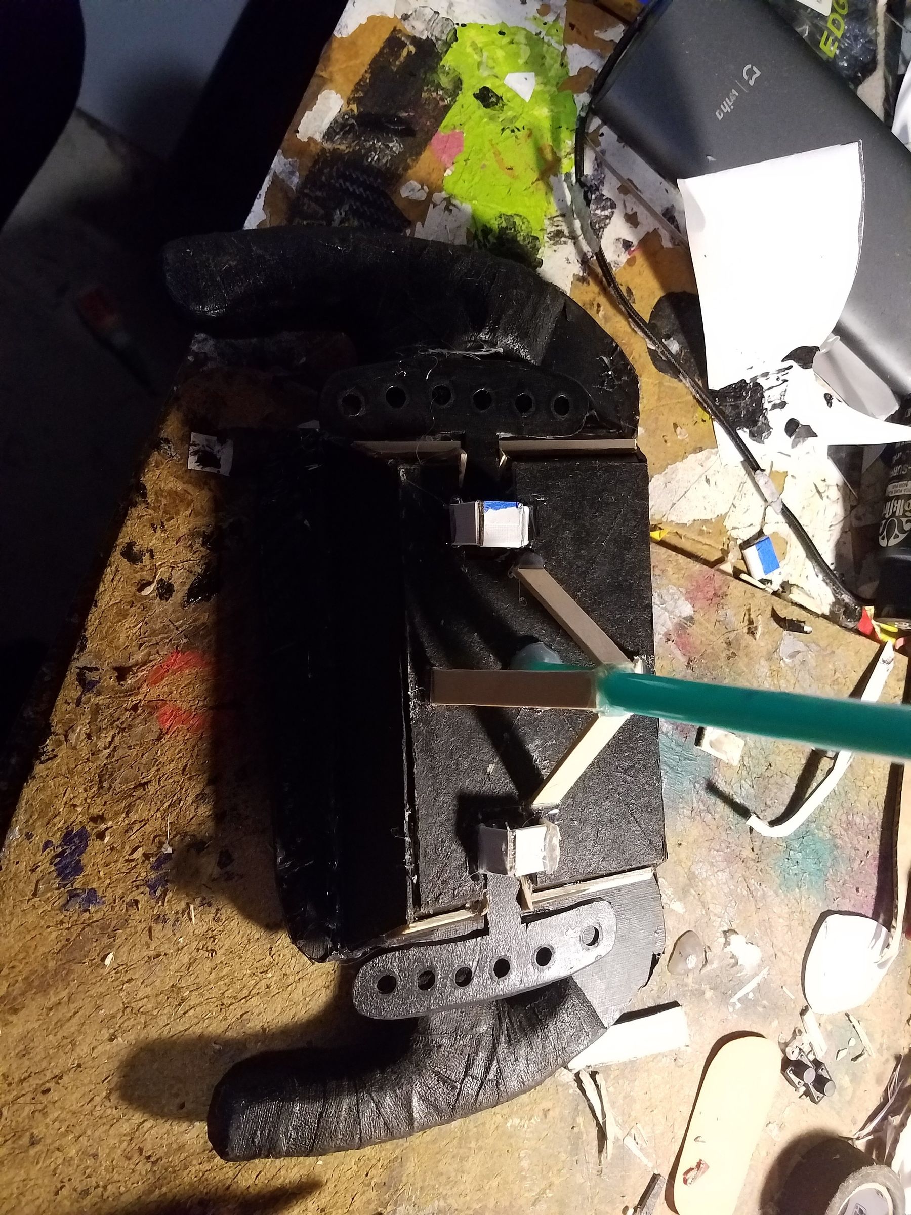 DIY PC Steering Wheel and Pedals From Cardboard! (Feedback, Paddle ...