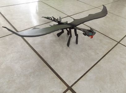 Flying 'Toothless' - How to Make Your Dragon! : 9 Steps (with Pictures ...