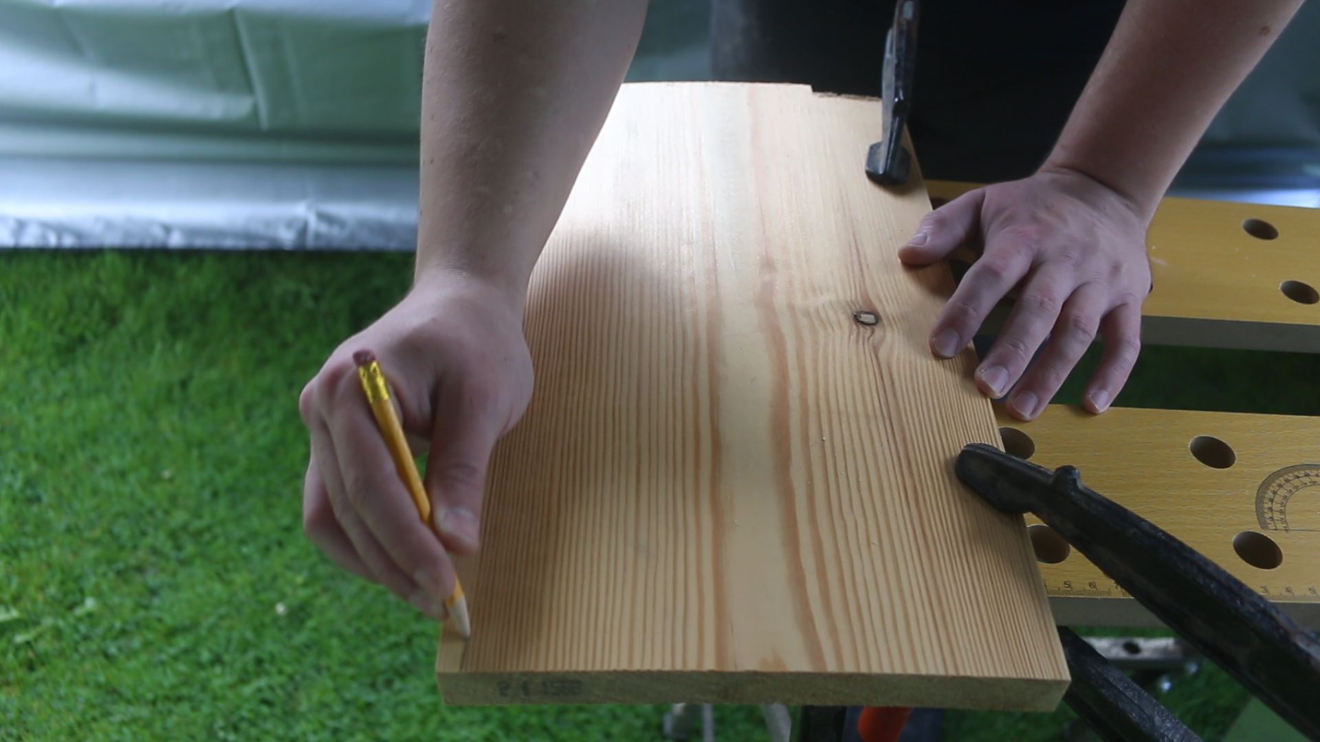 How to Make a Regular Board Look Live Edge : 3 Steps (with Pictures ...