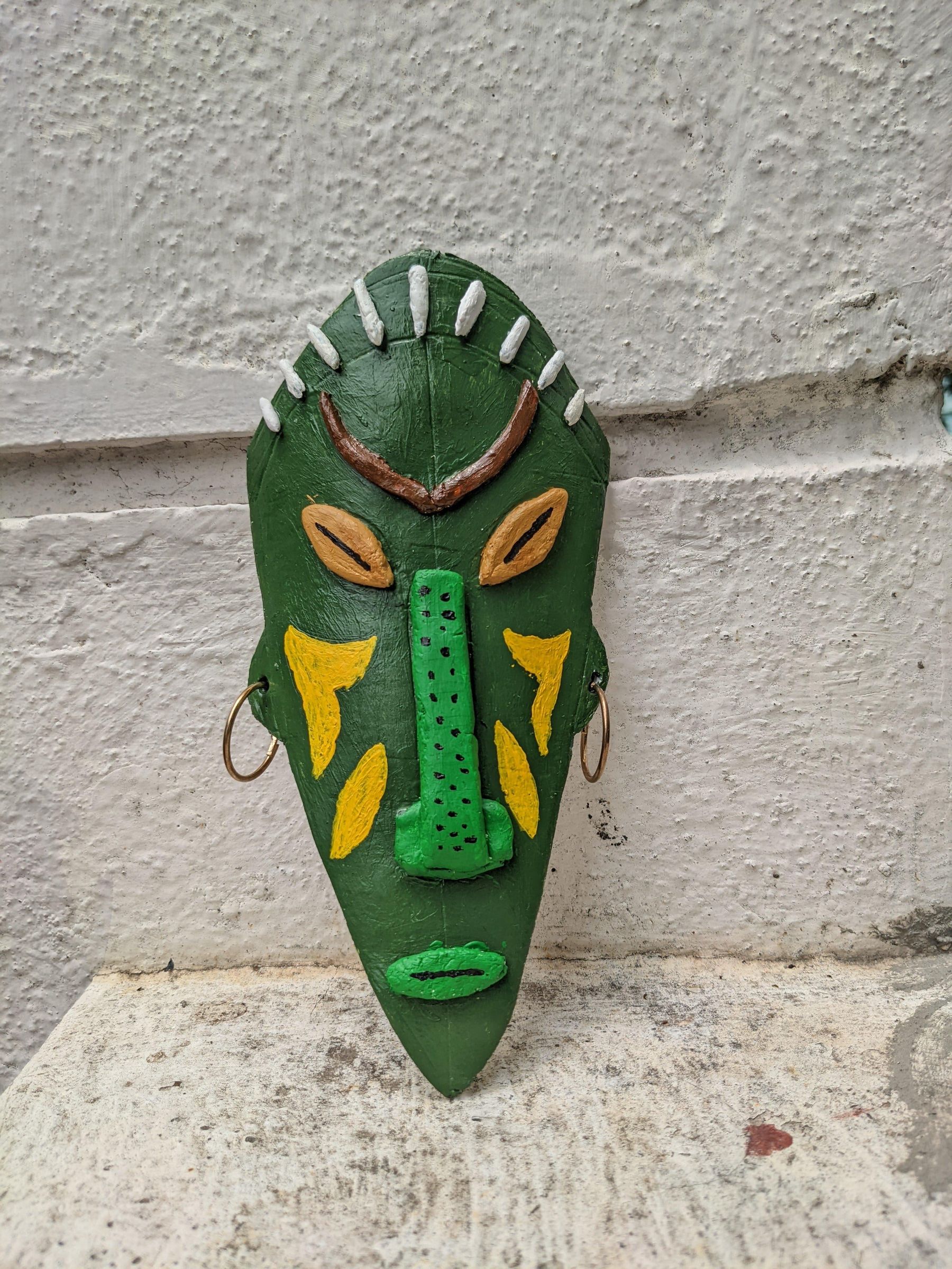 Clay Tribal Mask : 5 Steps - Instructables