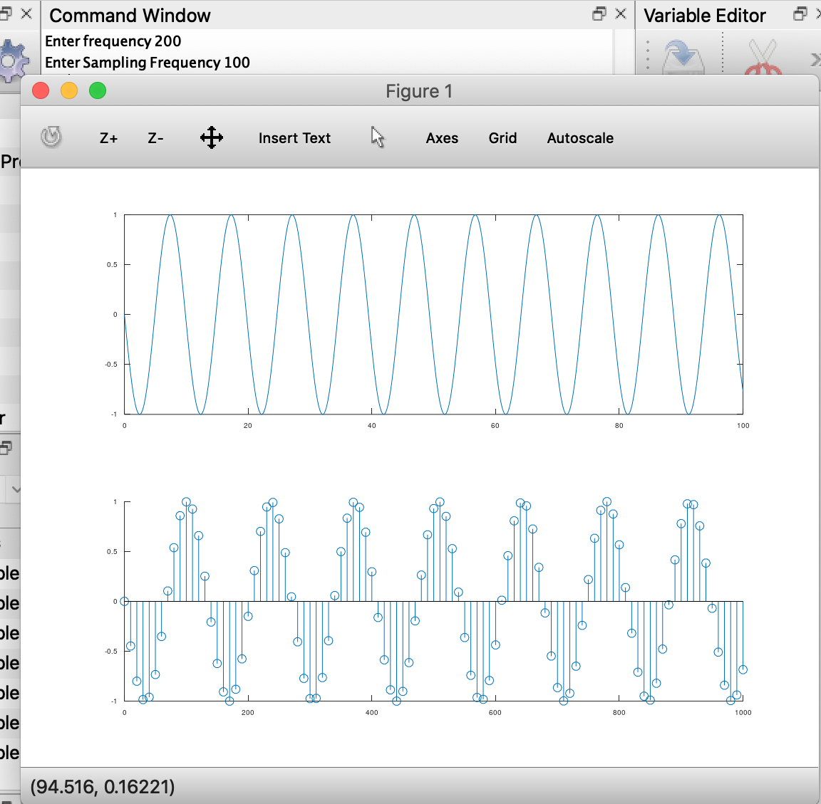 Sampling Analogue Signal Tutorial | MATLAB : 8 Steps - Instructables