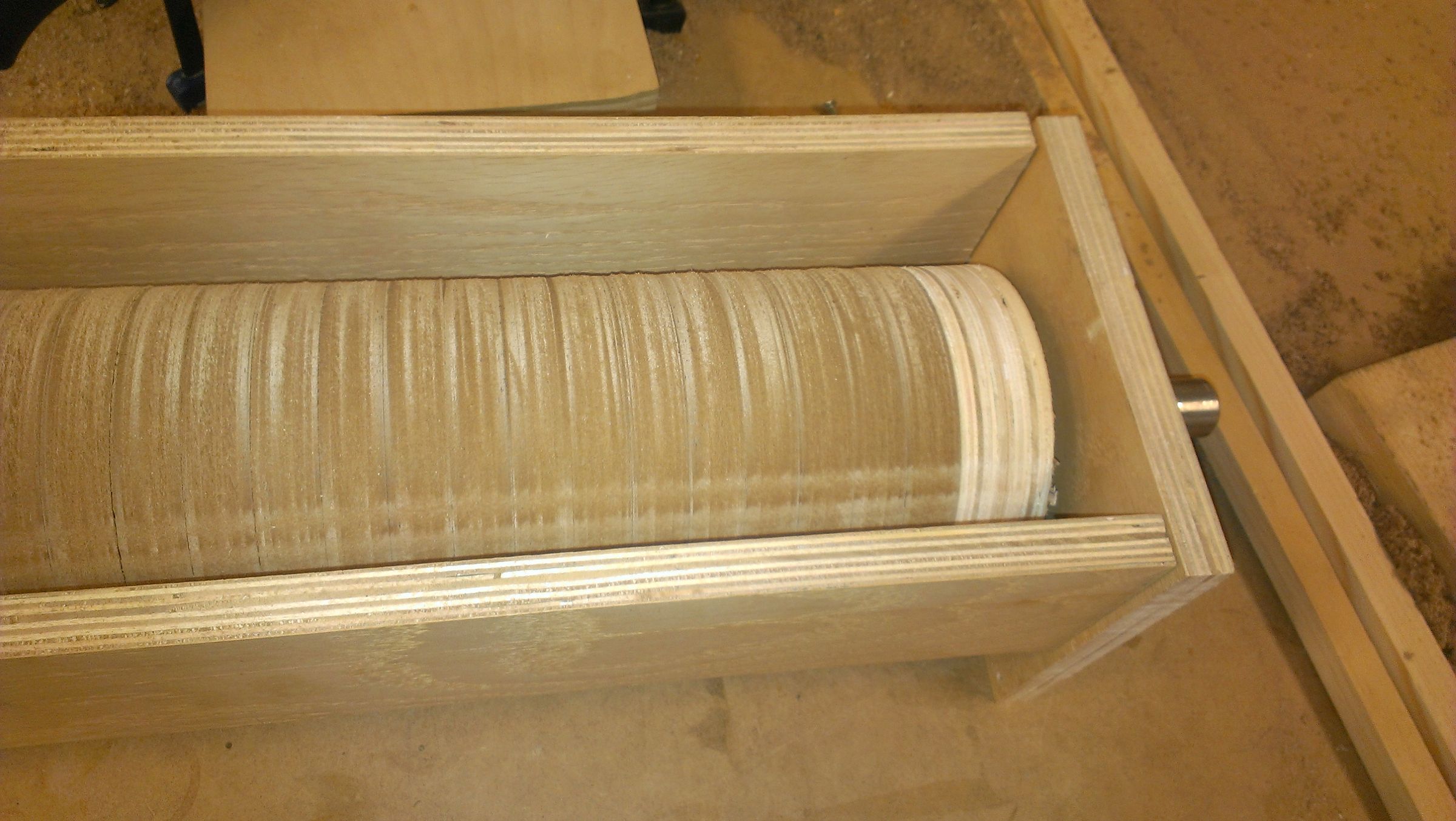 Sanding Drum for a Thickness Sander : 5 Steps - Instructables