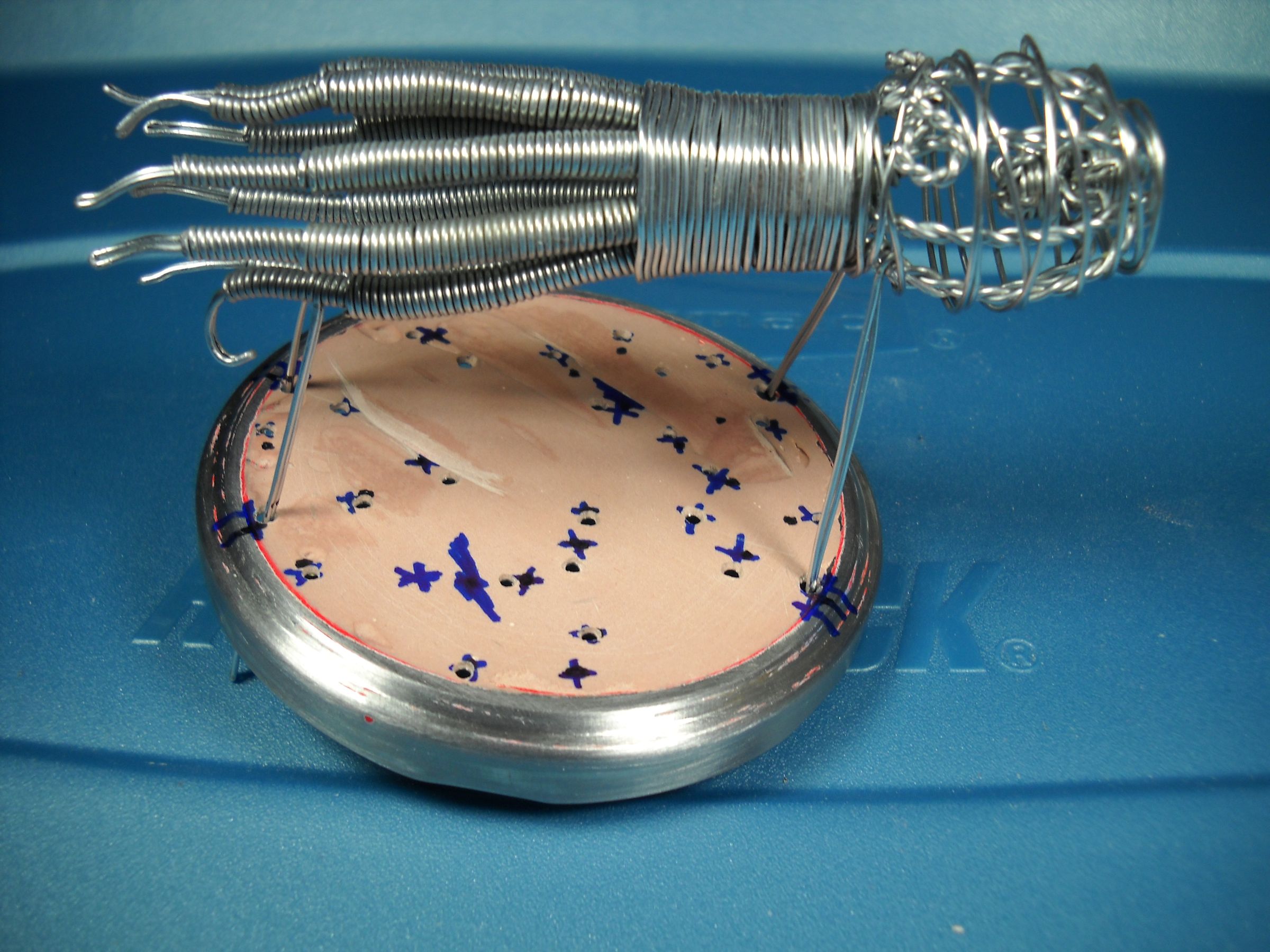 How to Make a Wire Octopus Sculpture (simplified). Cheap and Easy But ...