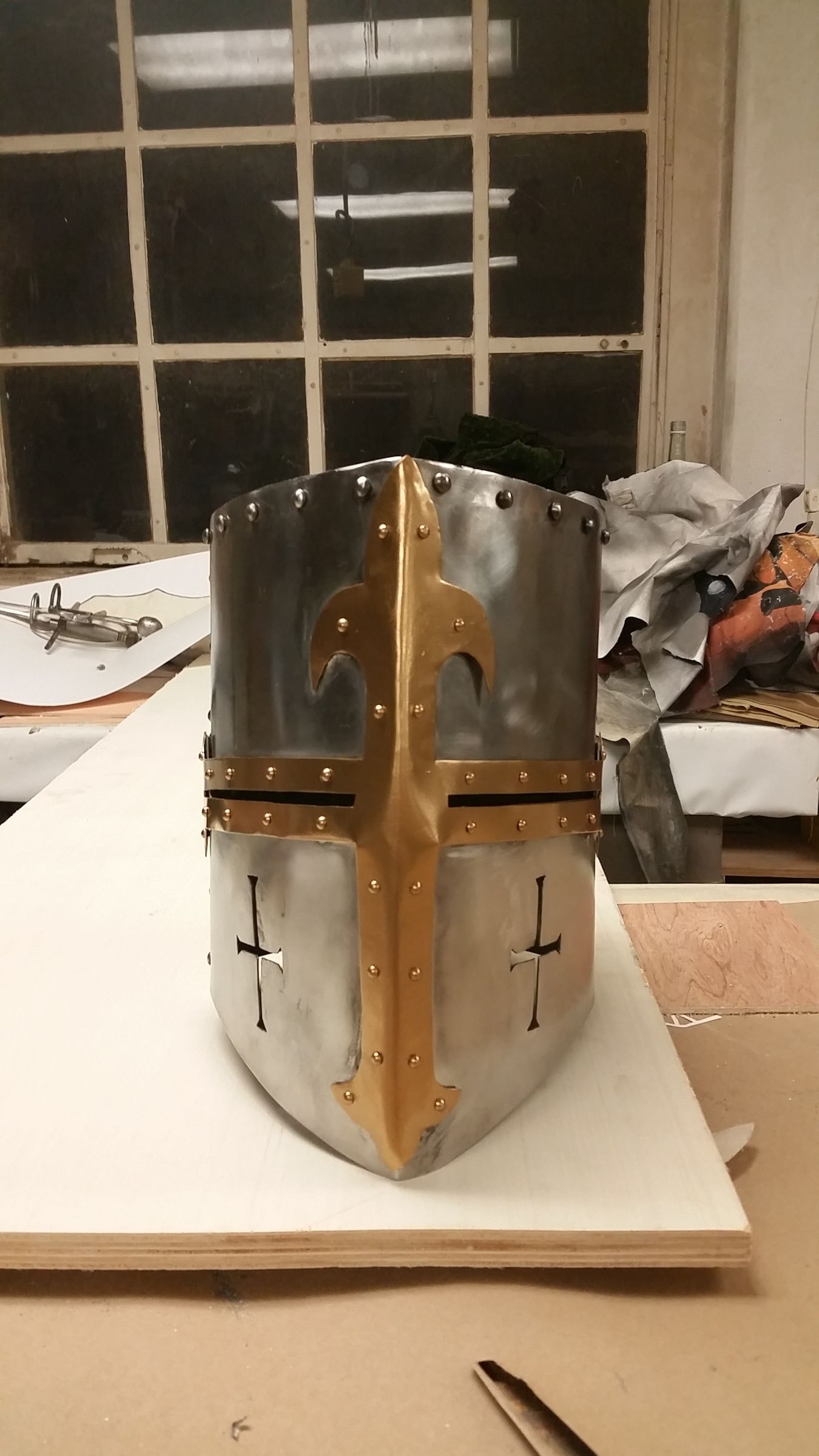 Medieval Crusader Great Helm : 7 Steps (with Pictures) - Instructables