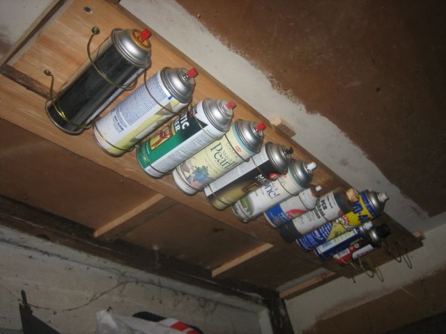 Spray Can, Etc, Rack : 7 Steps - Instructables