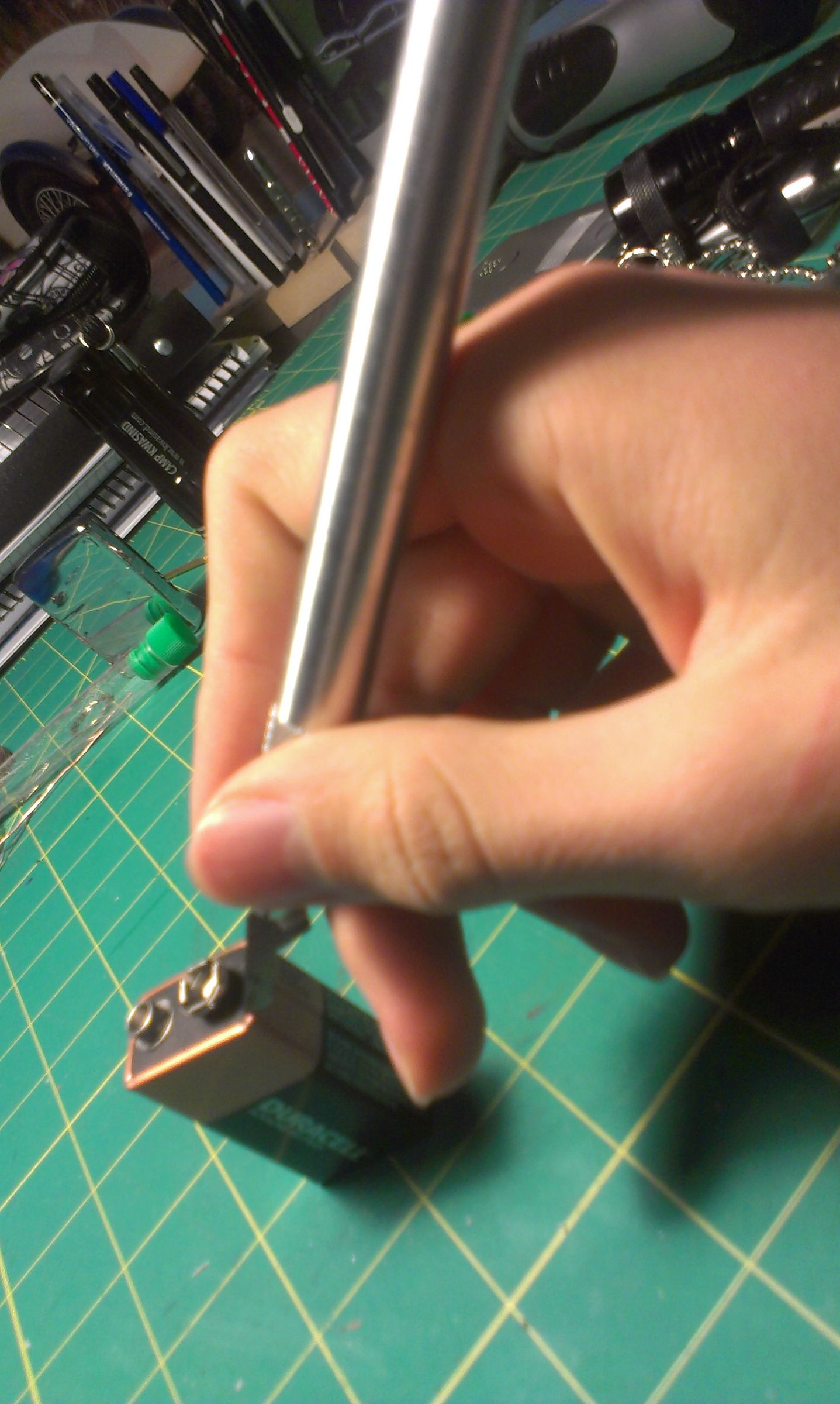 9 Volt Battery Secret Compartment : 5 Steps - Instructables