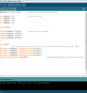 Flicker Up to 6 LEDs With Arduino : 4 Steps - Instructables