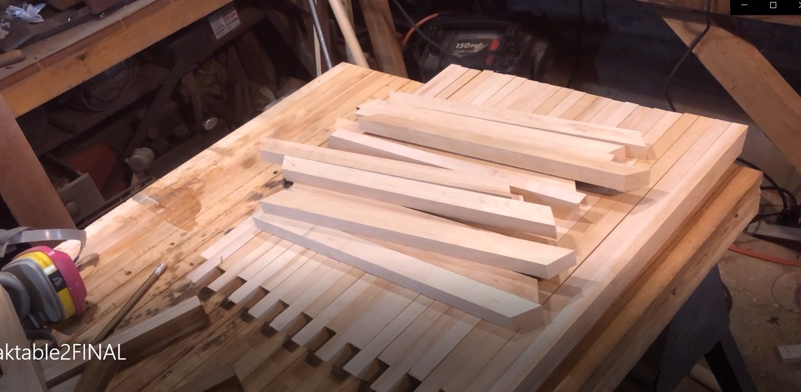 Slat-Built Modern Coffee Table (w/ Additive Joinery) : 16 Steps (with ...
