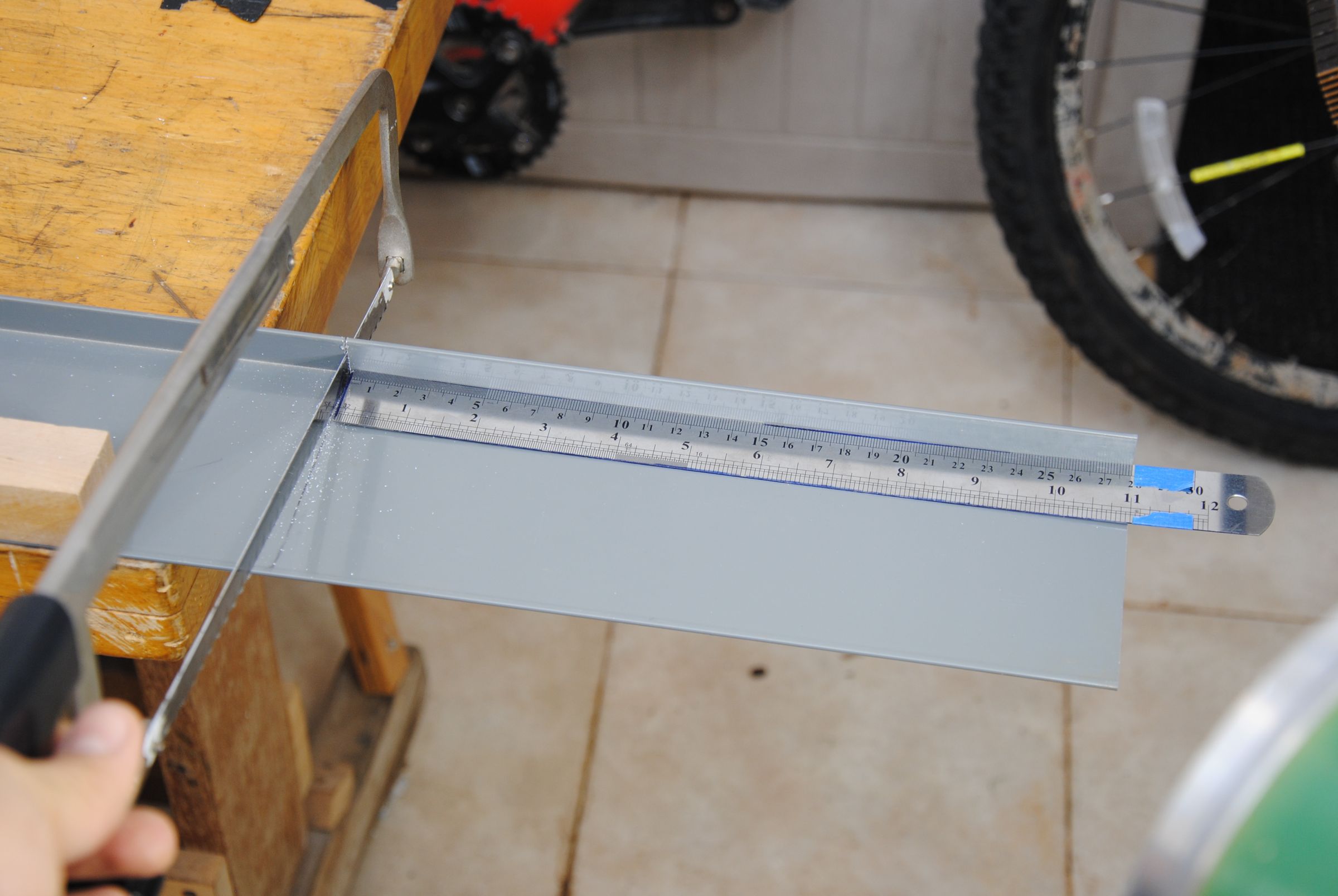 DIY Bike Rear Rack With a MAGNETIC U-lock Mount! (no Welding) : 16 ...