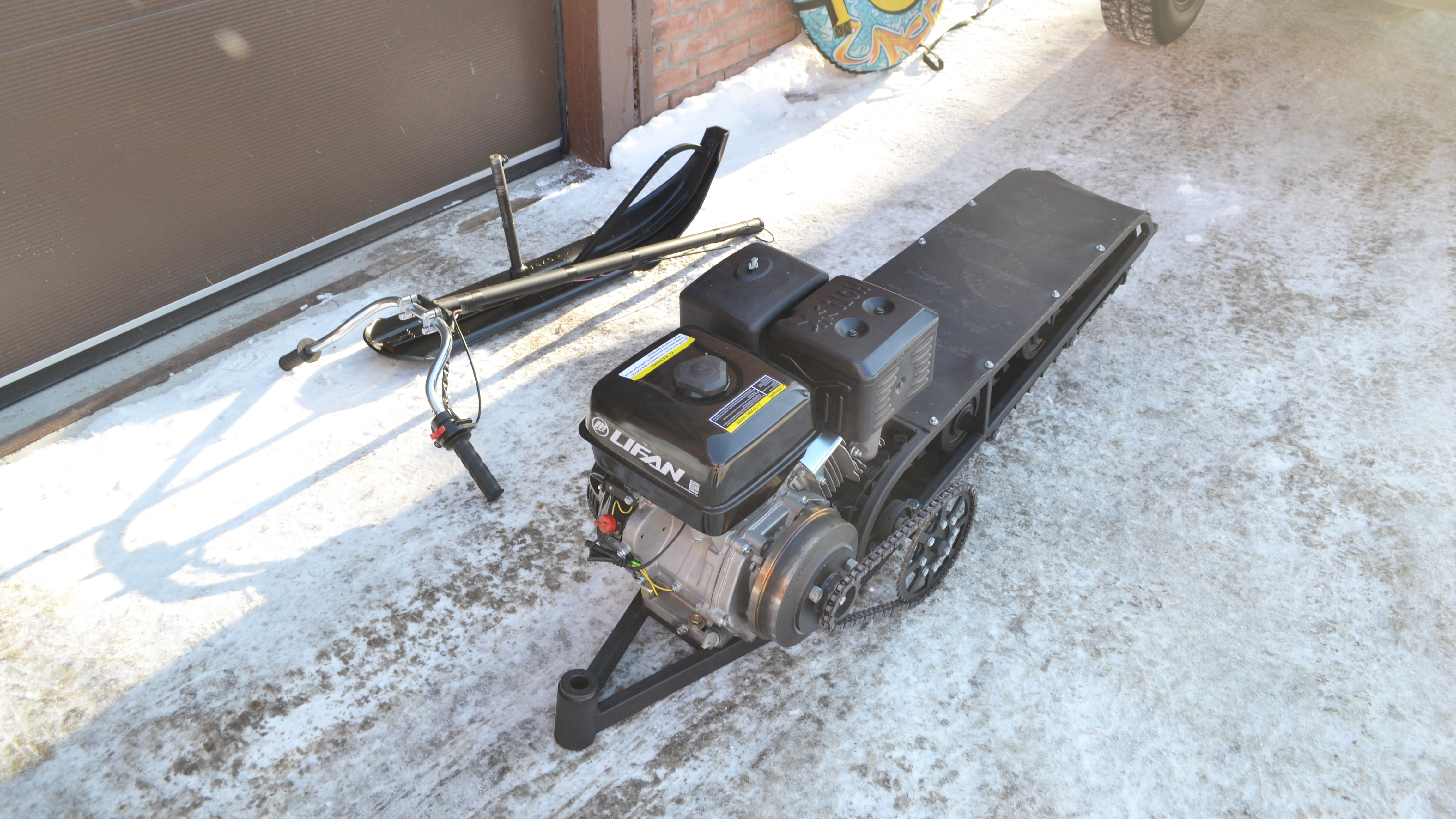 Homemade Snowmobile : 7 Steps - Instructables
