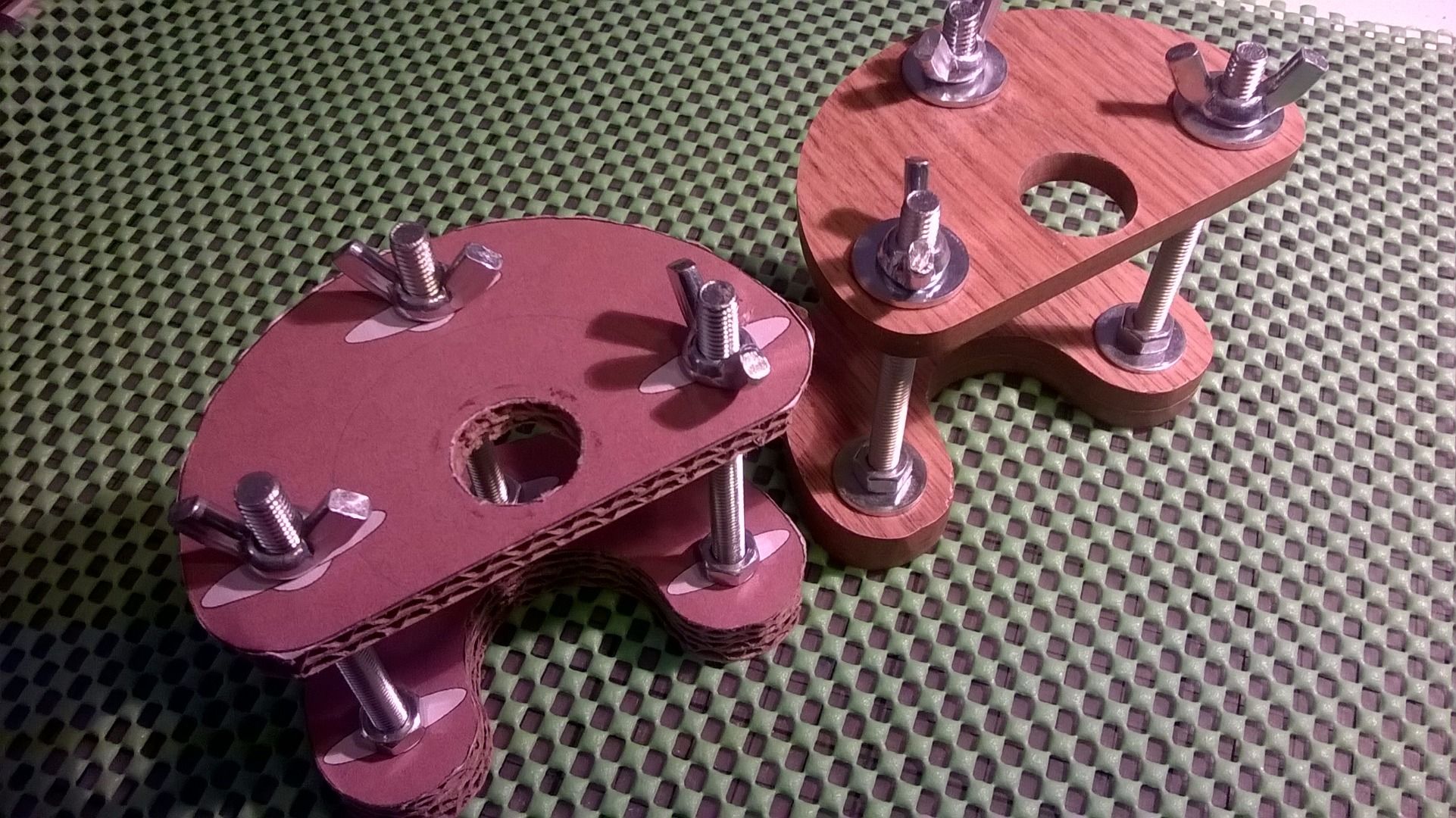 Wooden Precision Mini Router Base for Rotary Tool (with Cardboard ...