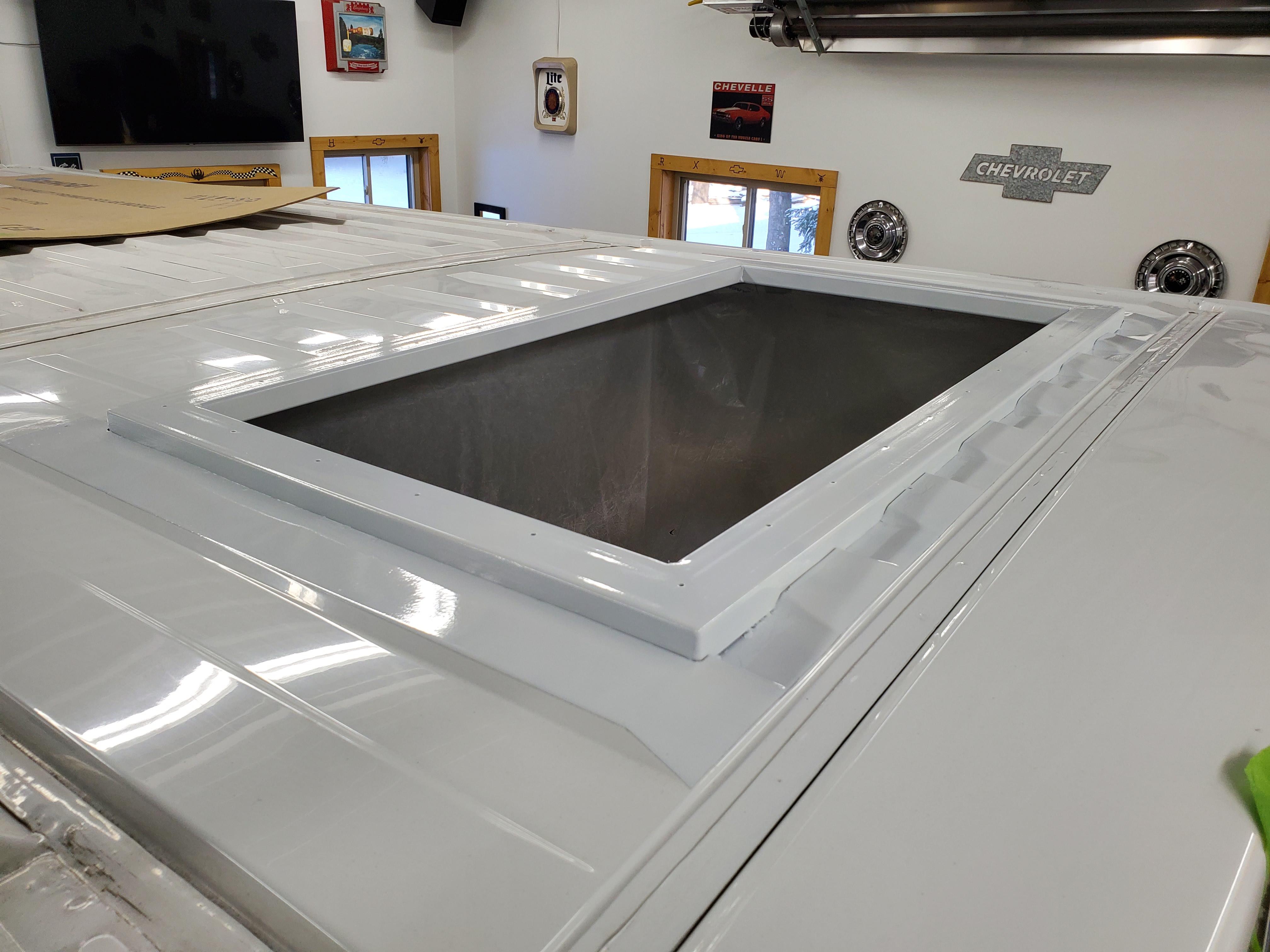 Custom Skylight Frame Installation for a Van Conversion : 13 Steps ...