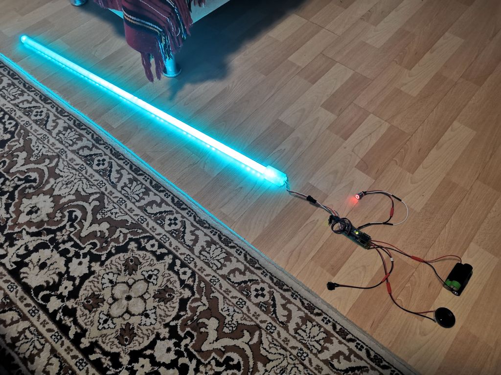 Arduino Based Lightsaber With Light and Sound Effects : 14 Steps (with ...