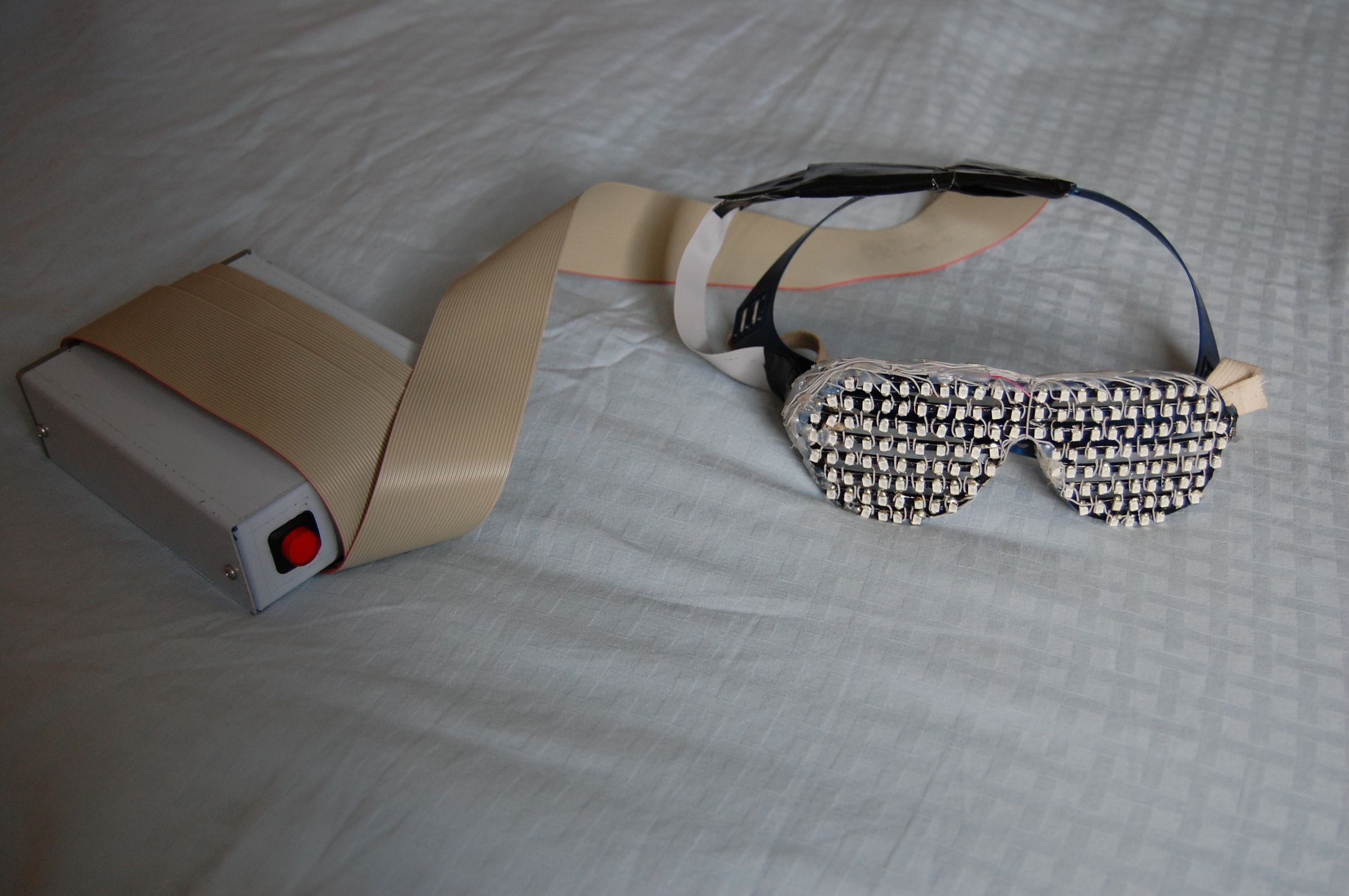 LED Matrix Glasses: First Prototype : 15 Steps (with Pictures ...
