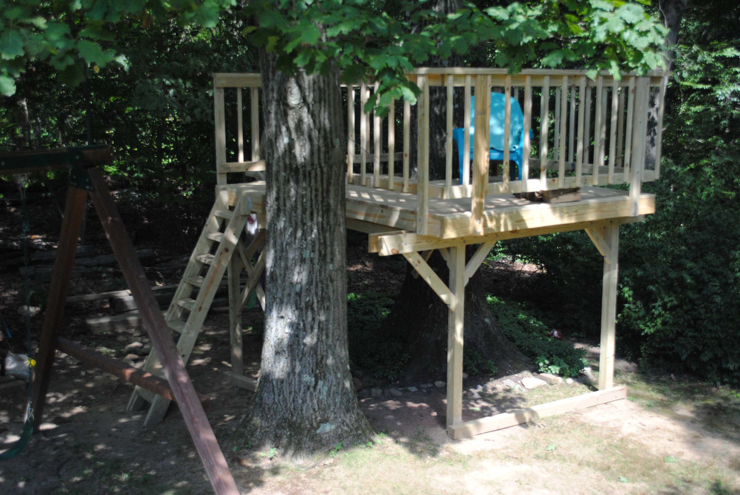 Simple Treefort : 13 Steps - Instructables