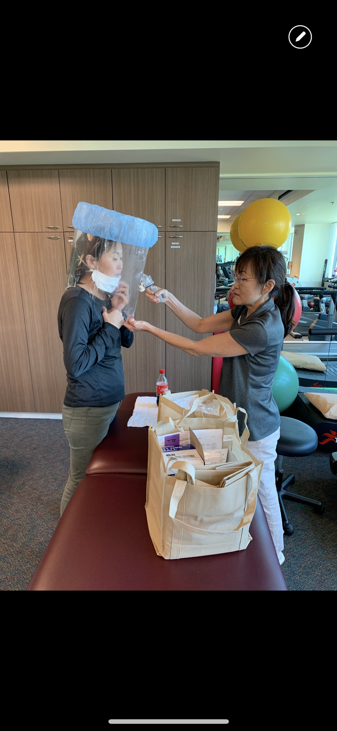 DIY N95 Mask Testing Hood Using Office Supplies : 6 Steps - Instructables