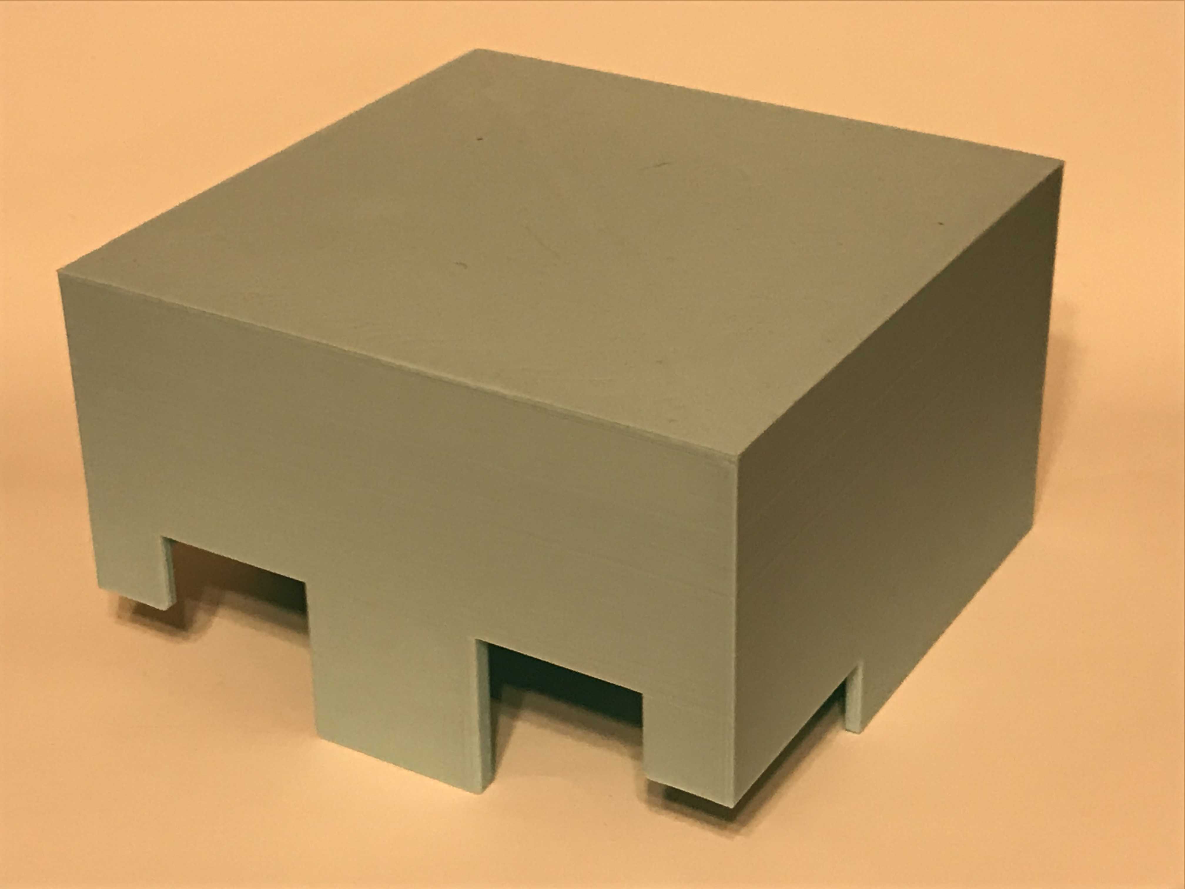 Wearable Minecraft Diamond Helmet - 3D Print : 7 Steps (with Pictures ...