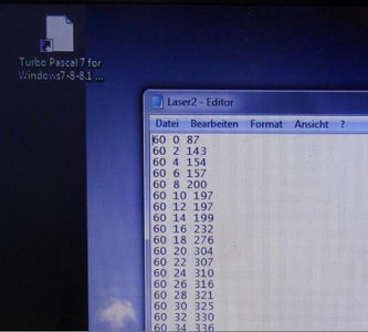 Simple LiDAR Using the Laser Rangefinder Uni-T UT390b, Arduino and Turbo Pascal : 4 Steps (with ...