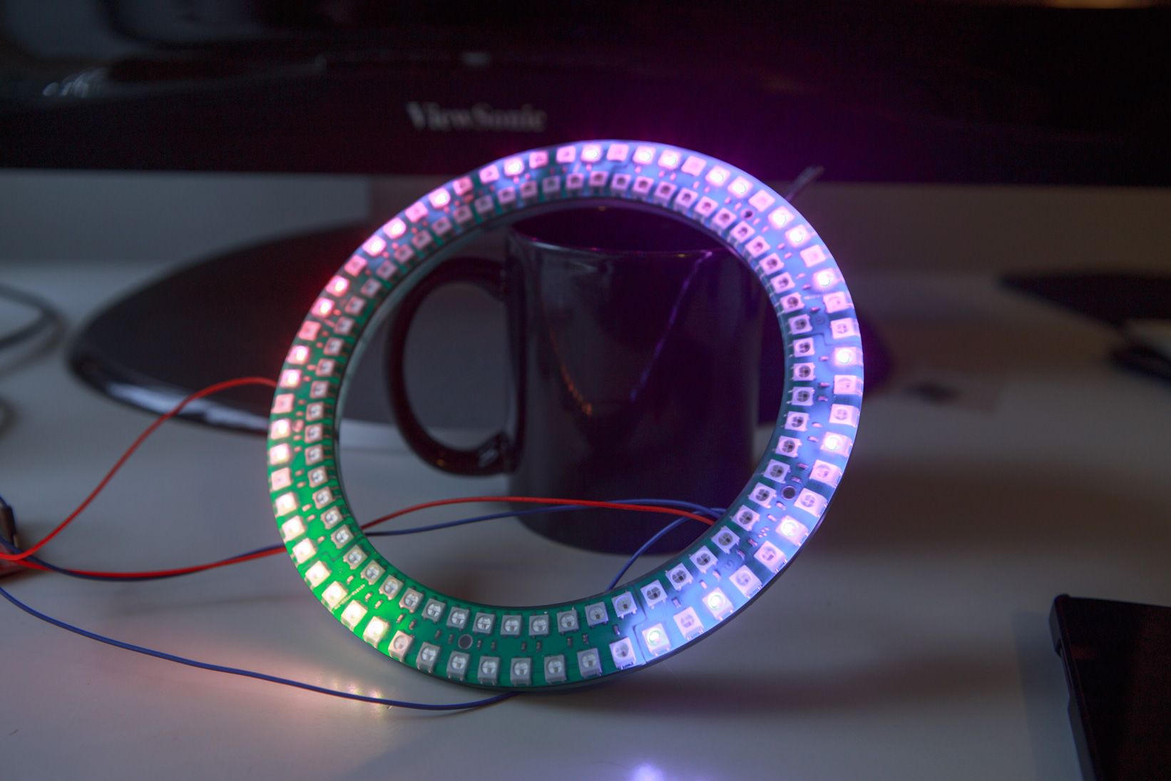 Rainbow Ring Wall Clock : 13 Steps (with Pictures) - Instructables