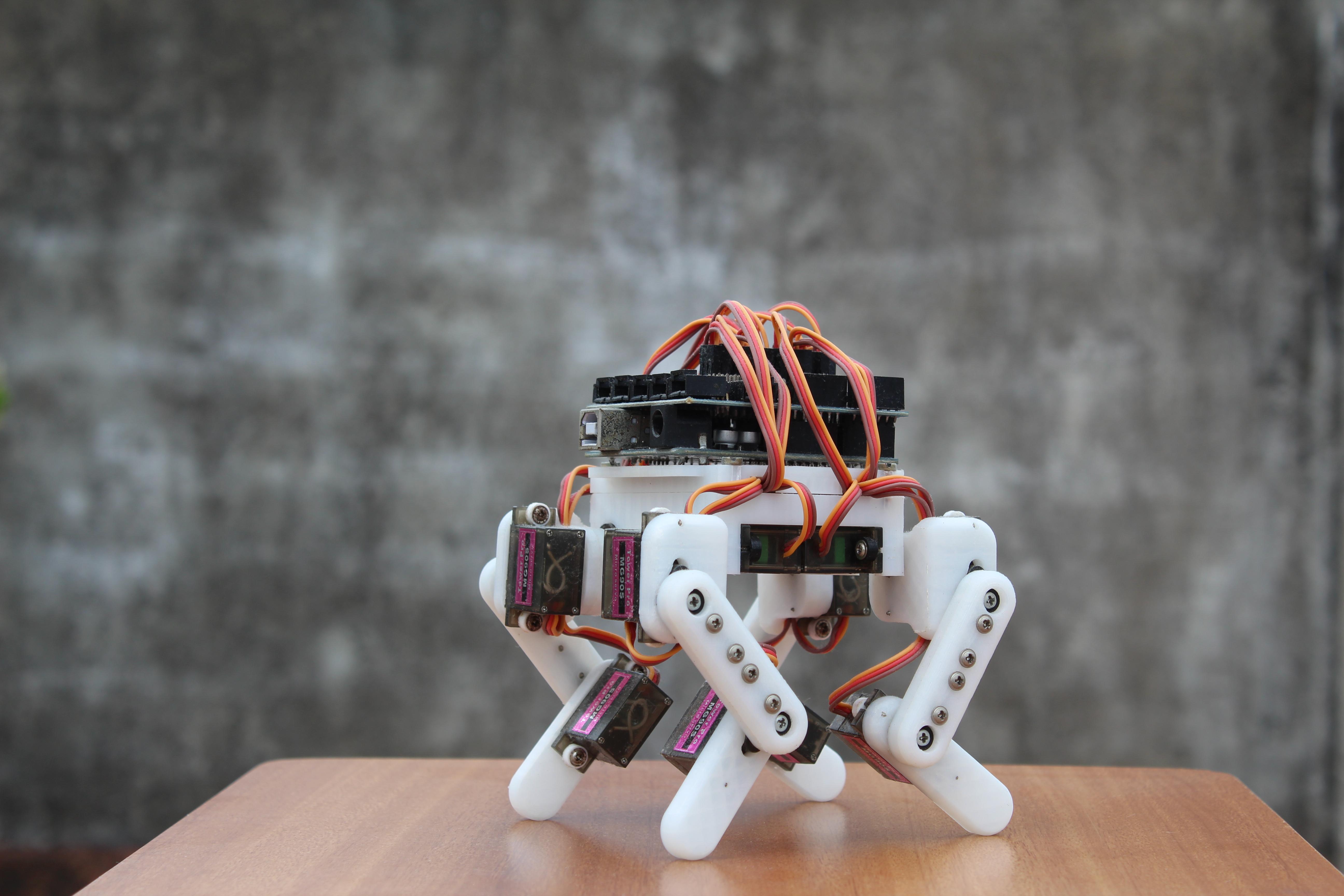 Arduino Powered Micro Quadruped : 13 Steps (with Pictures) - Instructables