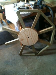 Free-standing Waterwheel With Upcycled Buckets : 14 Steps - Instructables