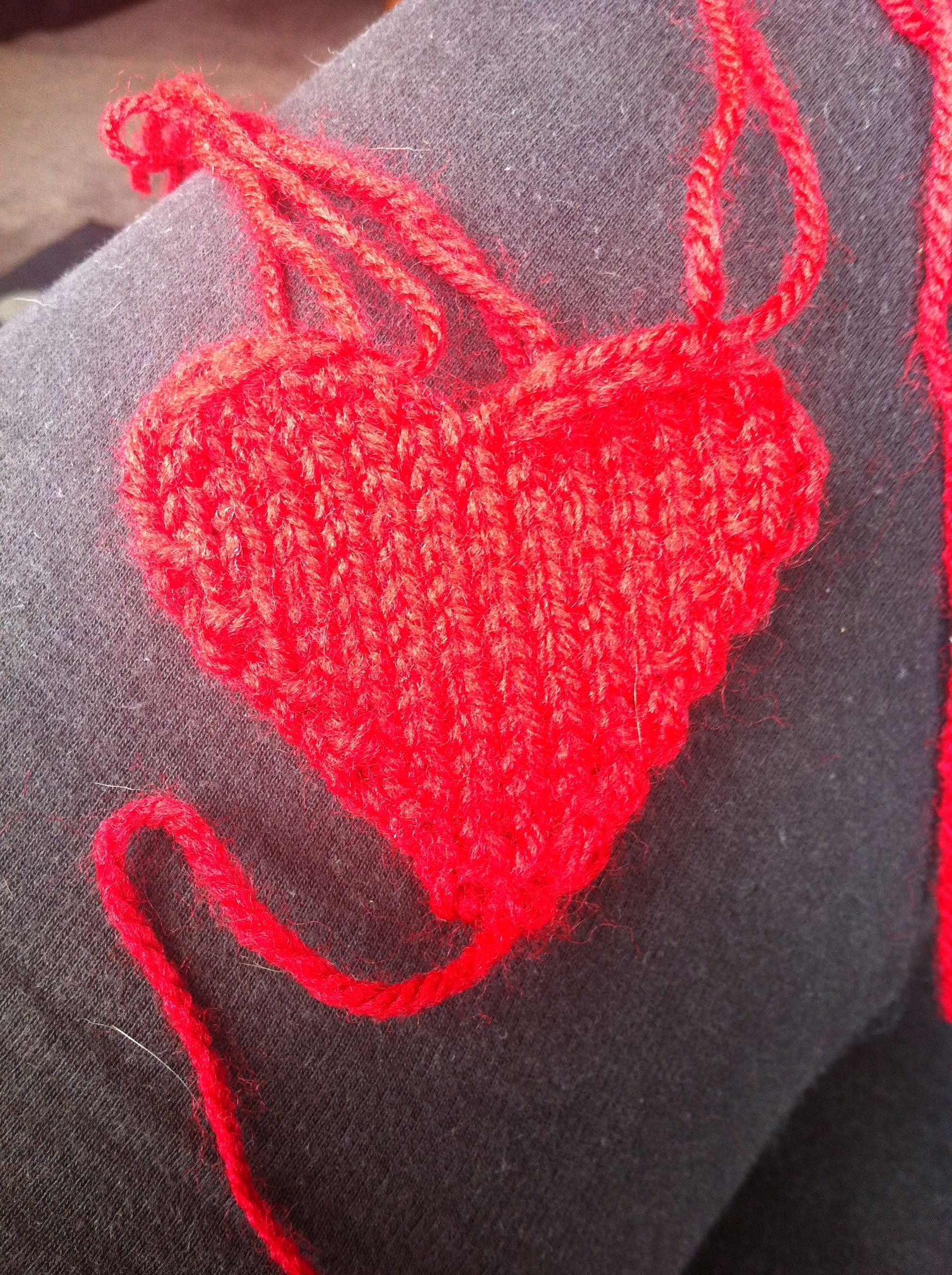 How to Knit a Valentines Heart : 5 Steps - Instructables