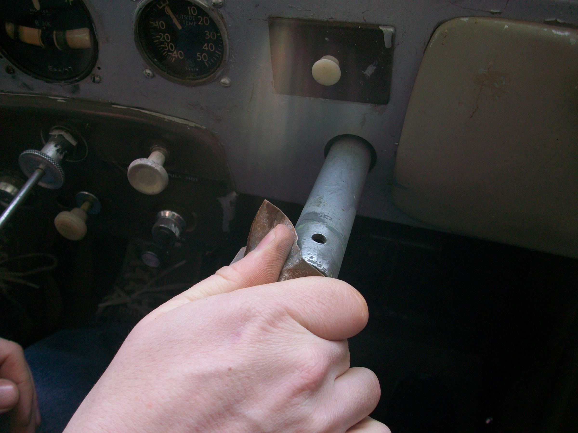 Restoring Old Aircraft Parts ( Control Wheel ) : 8 Steps (with Pictures ...