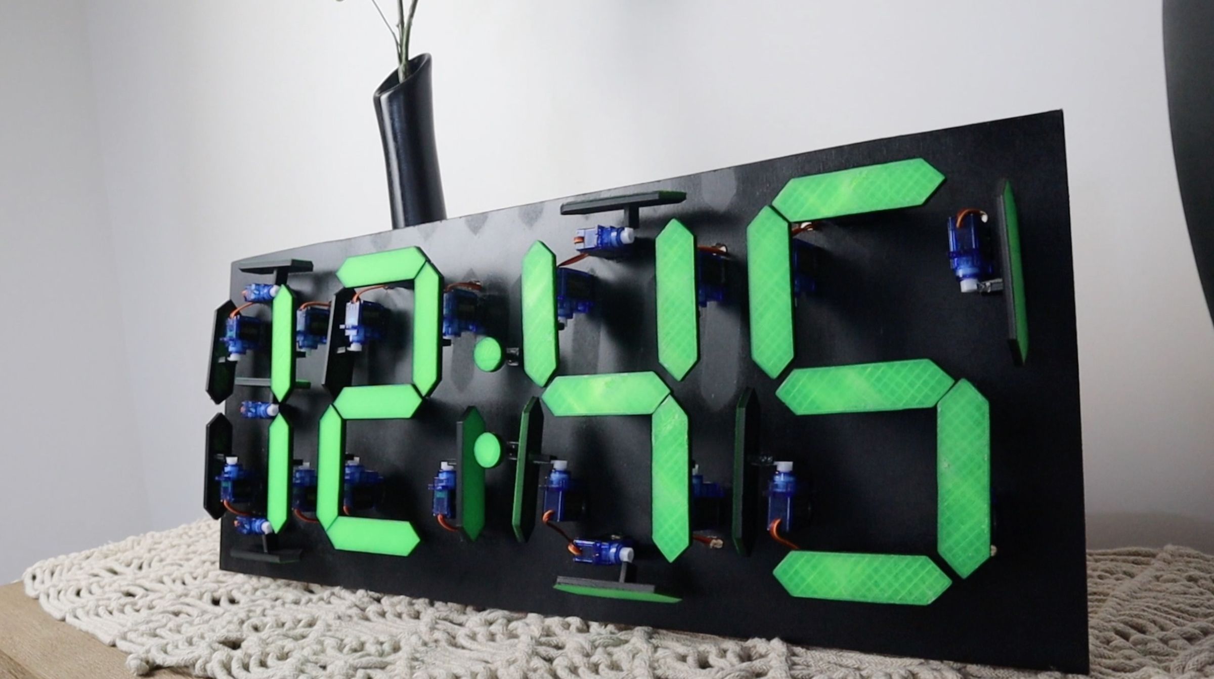 Mechanical Seven Segment Display Clock : 7 Steps (with Pictures ...