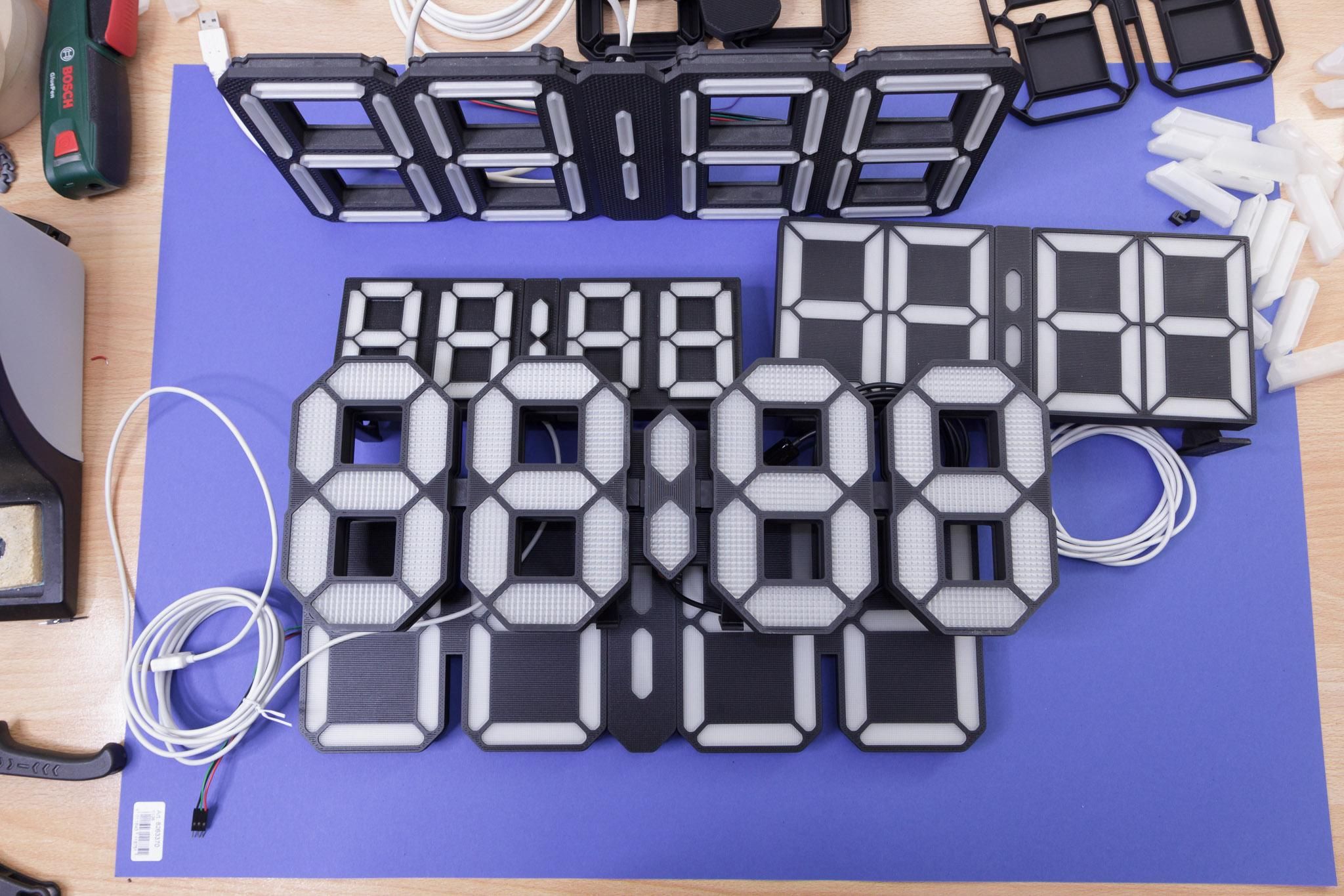 Retro 7 Segment Clock - the Final One(s) : 11 Steps (with Pictures ...