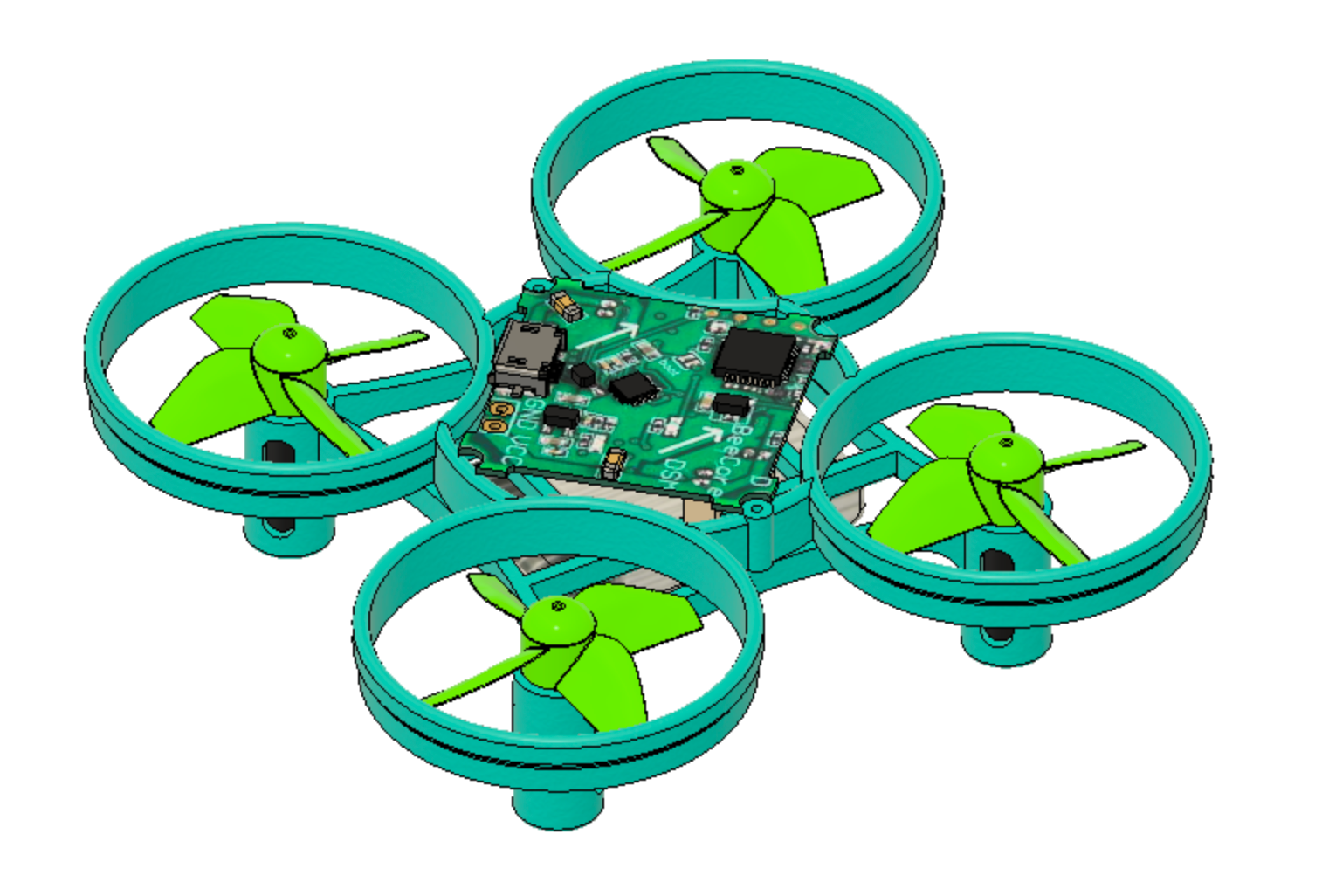 Design a Micro Drone in Autodesk Fusion 360 : 15 Steps (with Pictures ...