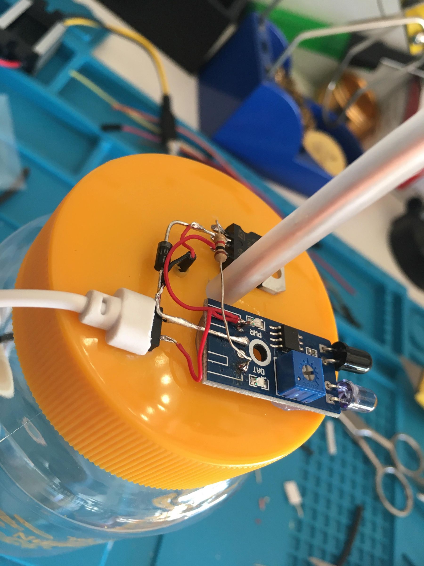 DIY Automatic Alcohol Dispenser (No Arduino Needed) : 18 Steps (with Pictures) - Instructables