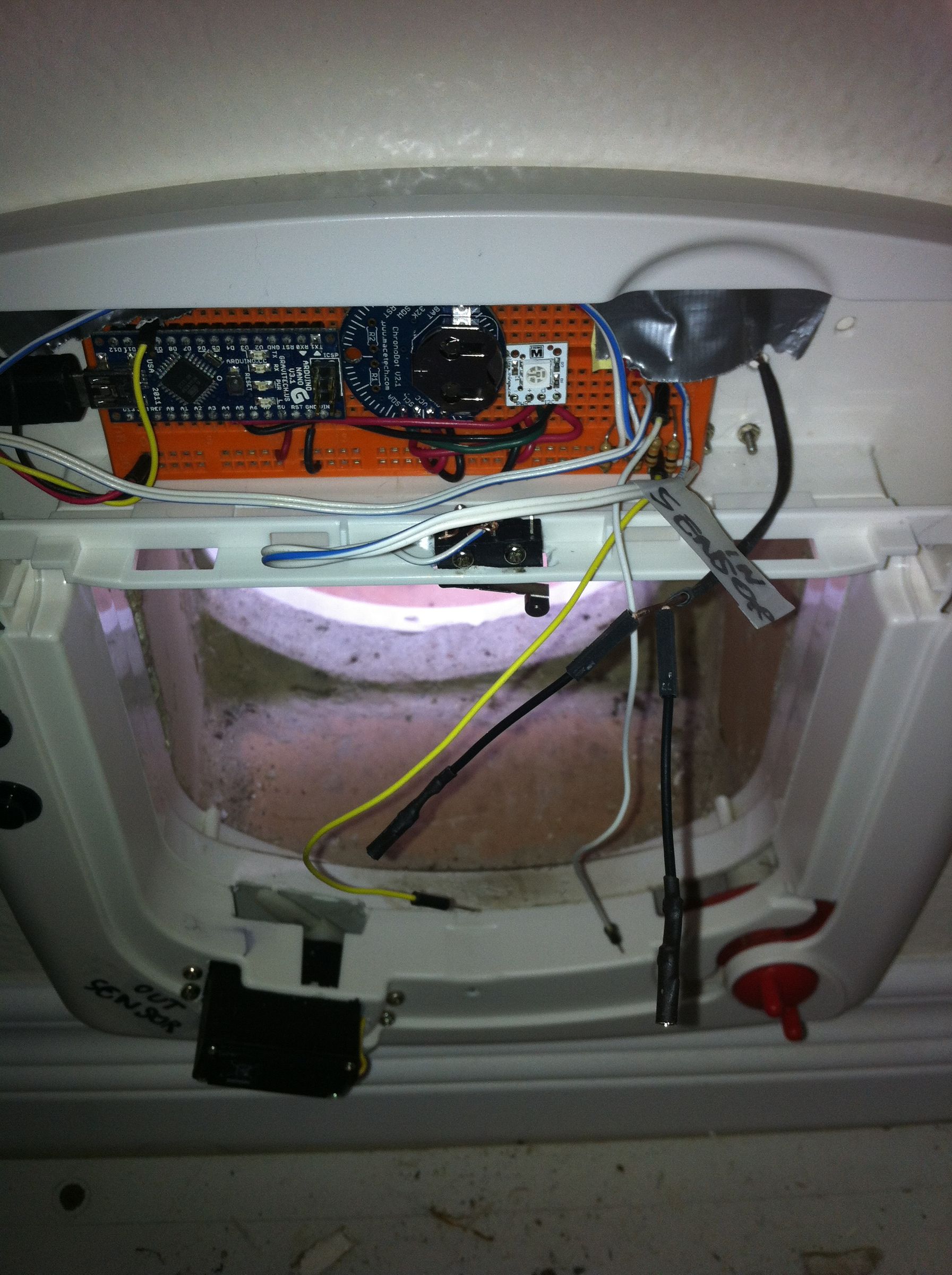 Pet Curfew: an Arduino Controlled Pet Door : 7 Steps (with Pictures ...