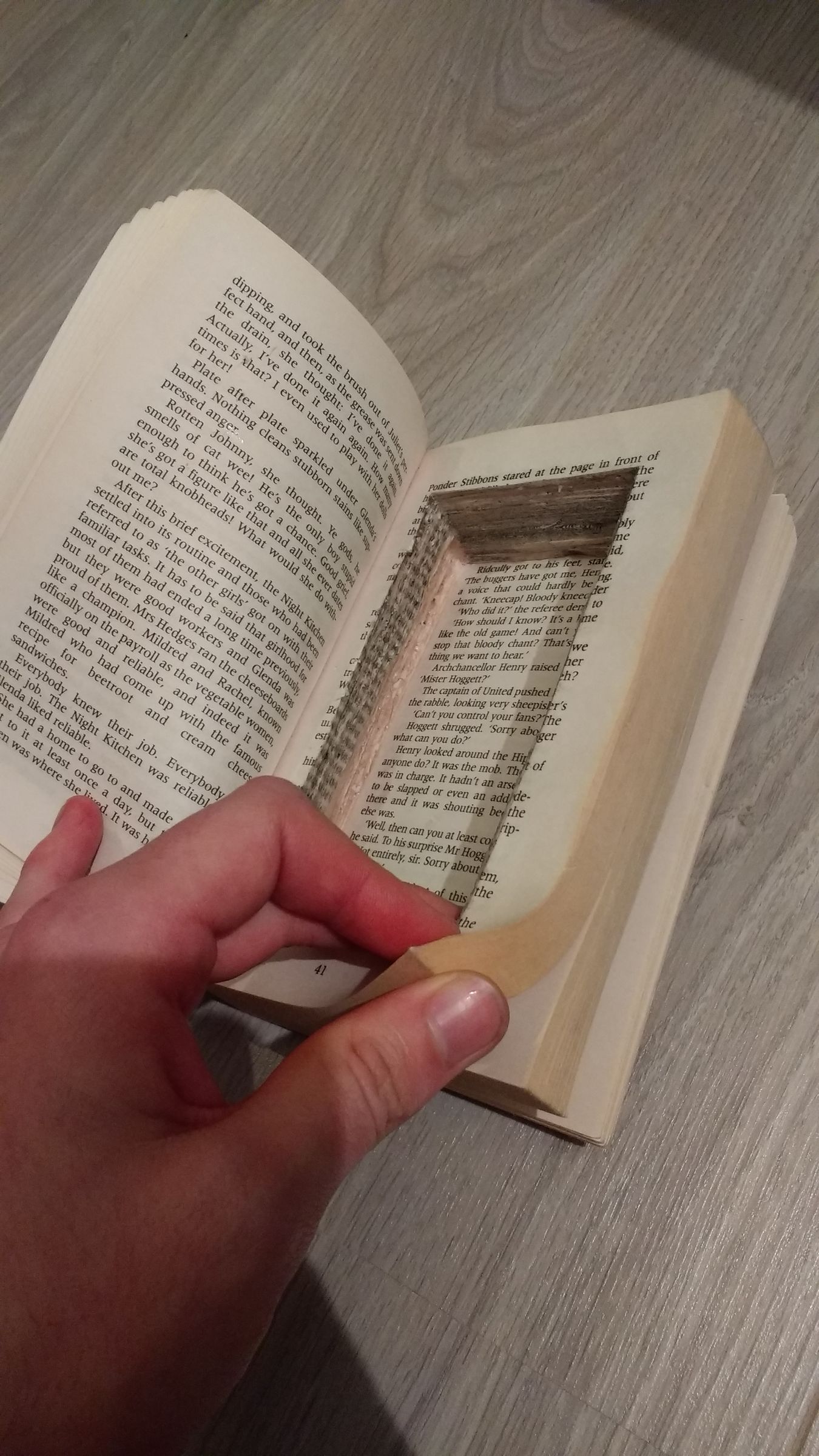 How to Make a Secret Hollow Book : 11 Steps (with Pictures) - Instructables