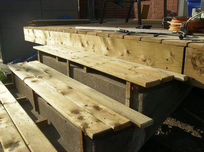Building a Wooden Deck Over a Concrete One : 6 Steps (with Pictures ...