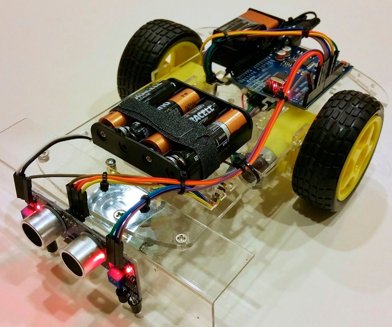 Yet Another Line Following / Obstacle Avoidance 2WD Car : 4 Steps ...