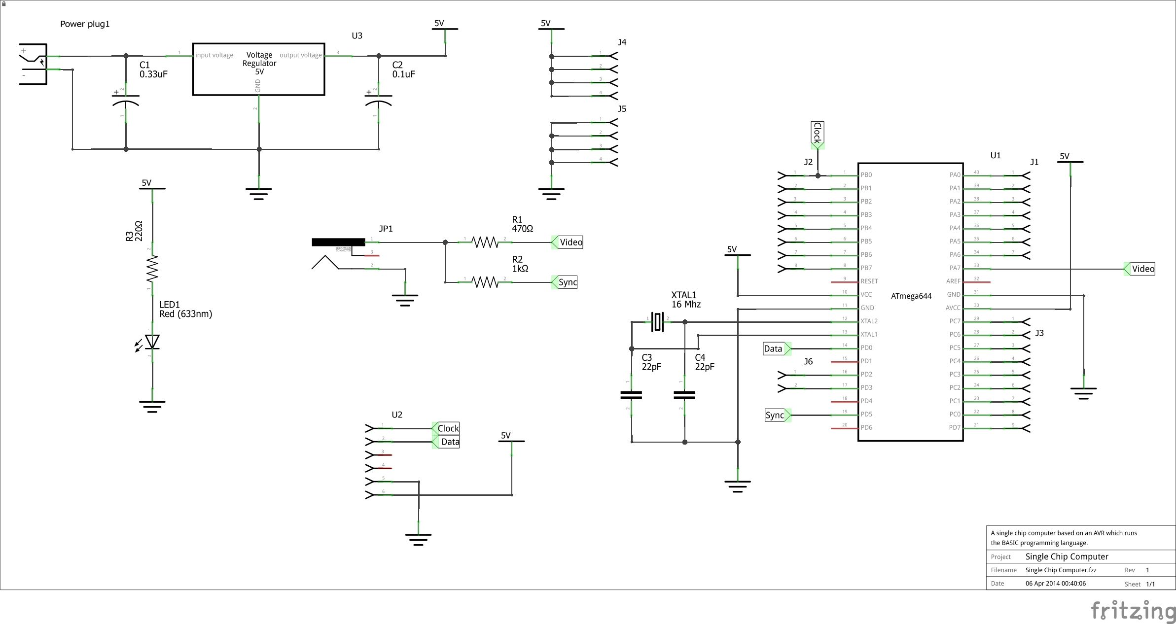 Single Chip Computer: Easy to Produce AVR BASIC Computer : 6 Steps ...