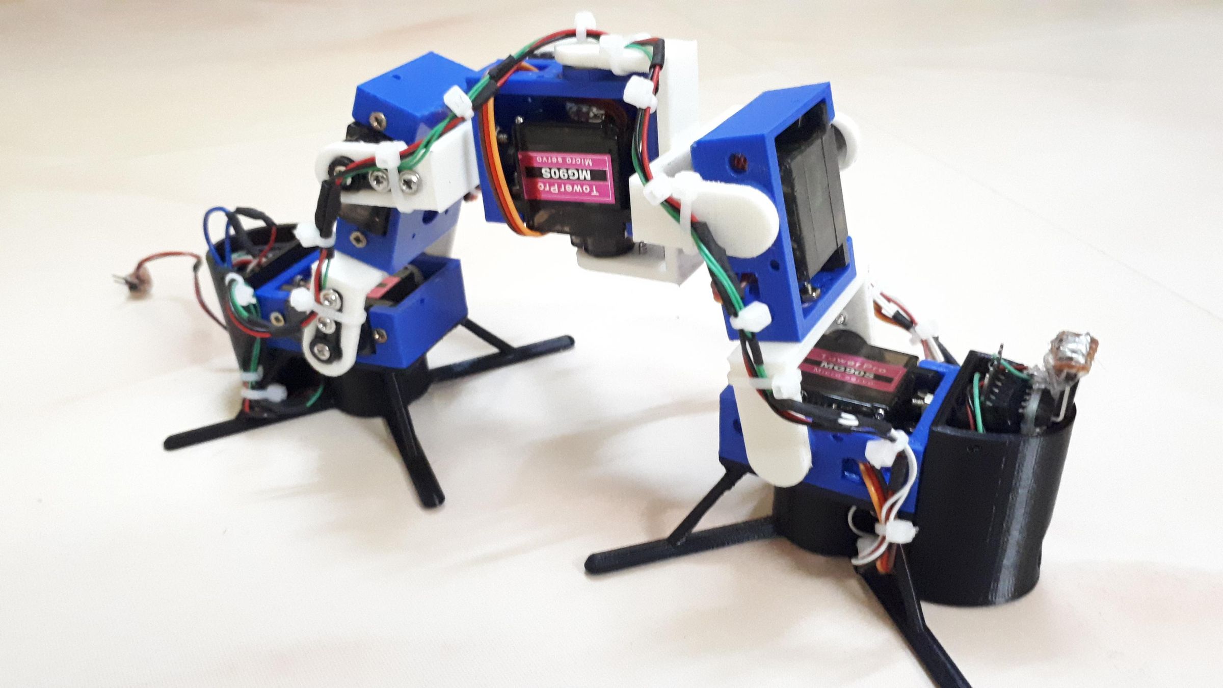 Inchworm Robot - Modular, Move Allsides With BT App : 22 Steps (with ...